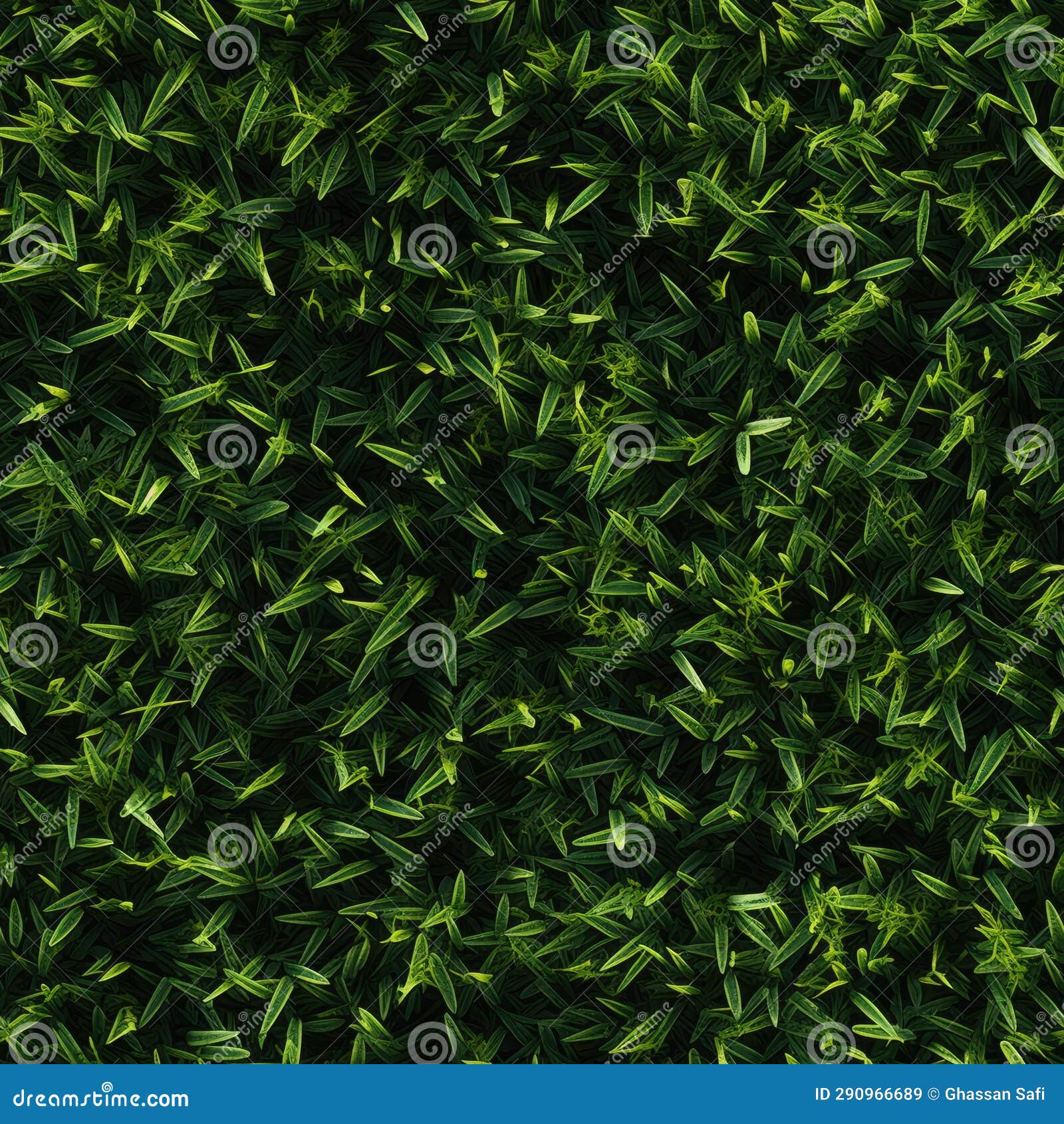 A Seamless Pattern of Green Grass Lawn Stock Illustration ...