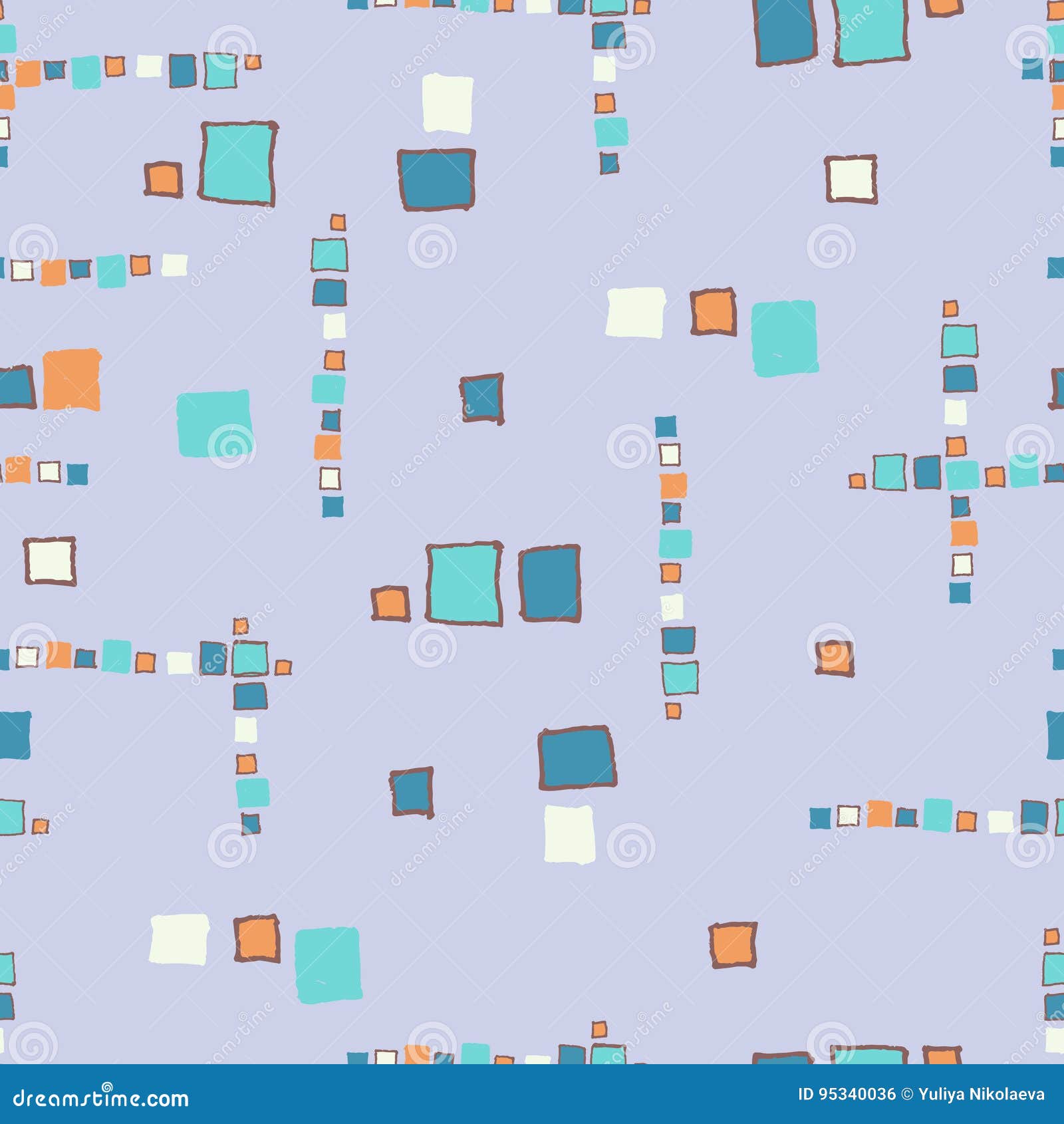 Seamless Pattern Grunge Cubes. Stock Vector - Illustration of fashion ...