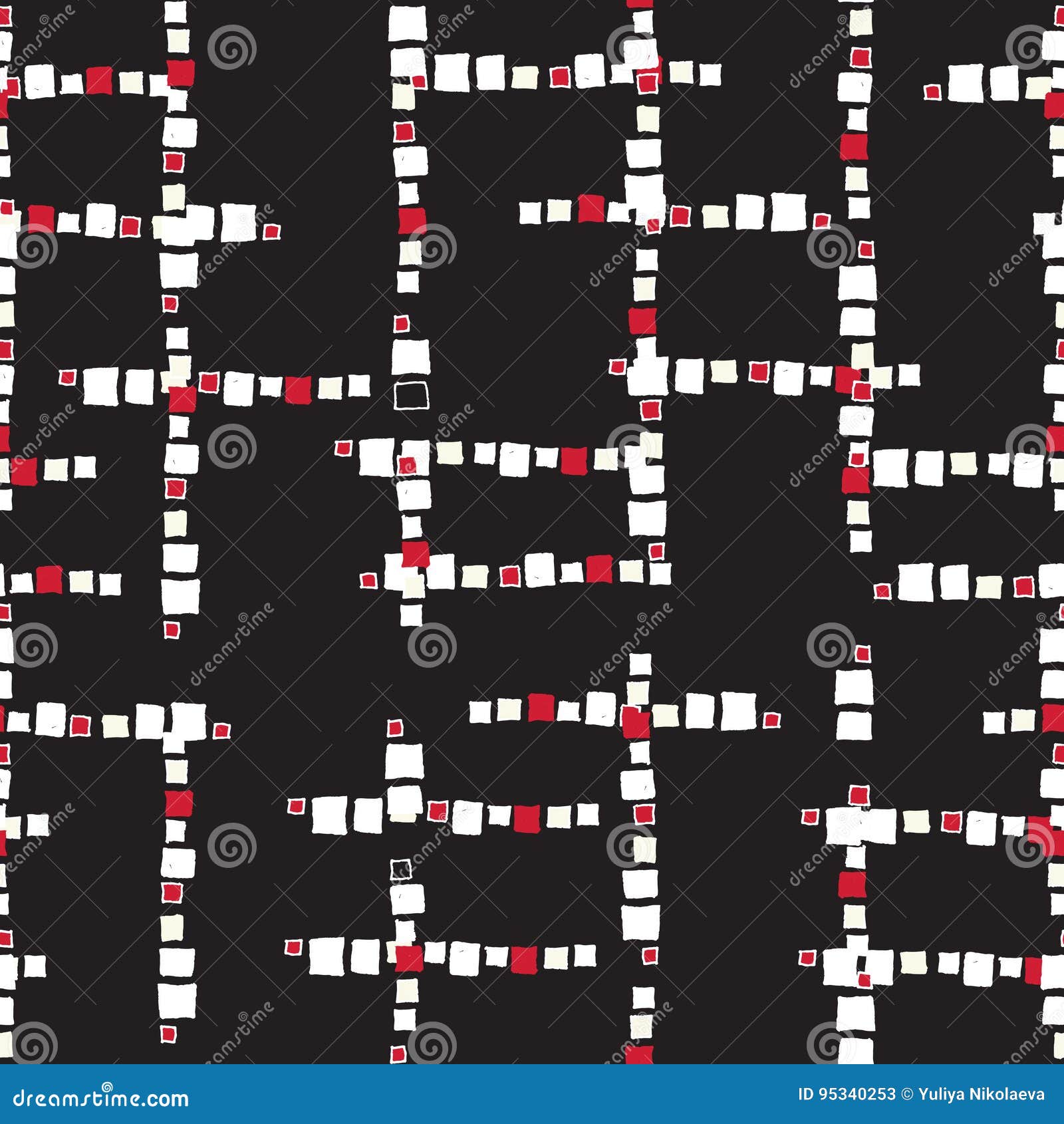 Seamless Pattern Grunge Cubes. Stock Vector - Illustration of seamless ...