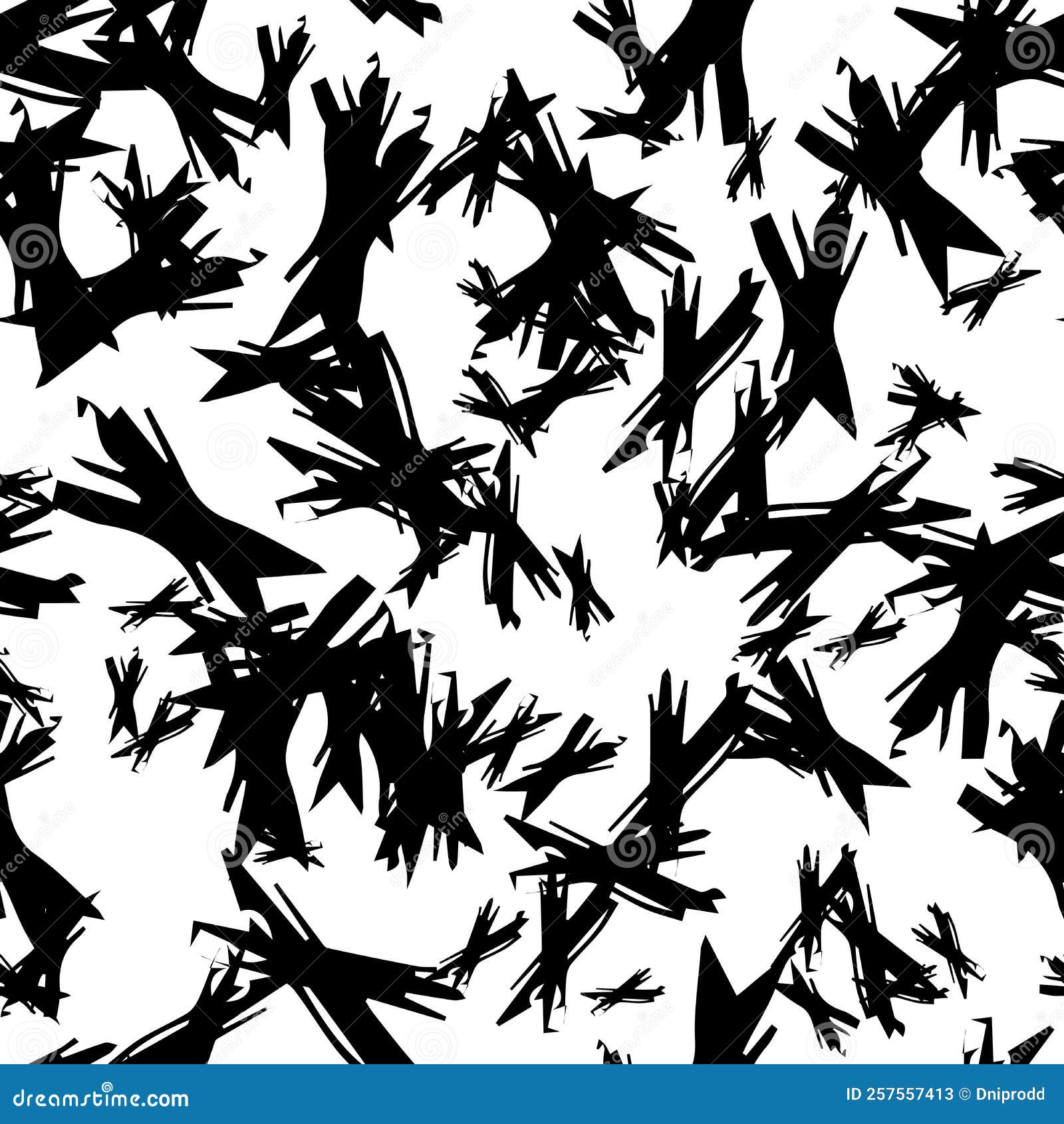 Seamless Pattern with Hand Drawn Cross Symbols Stock Vector ...