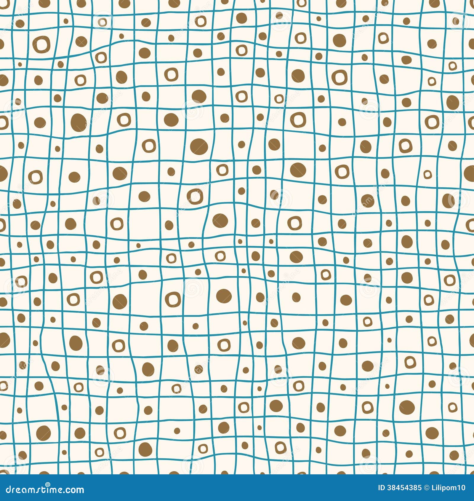 Seamless Pattern of Hand Drawn Netting Structure a Stock Vector ...