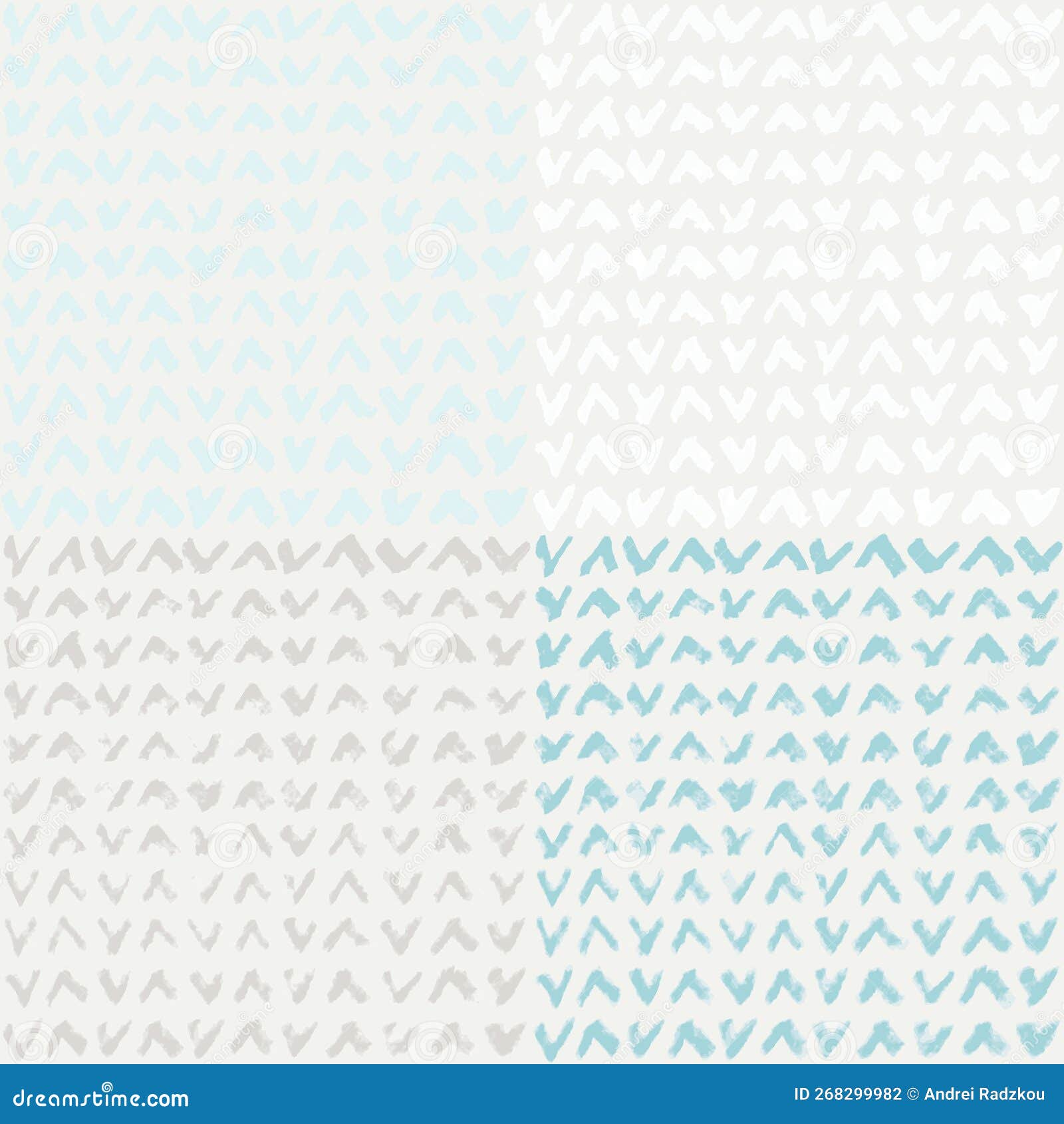 Seamless Pattern with Hand Drawn Ticks Stock Vector - Illustration of ...