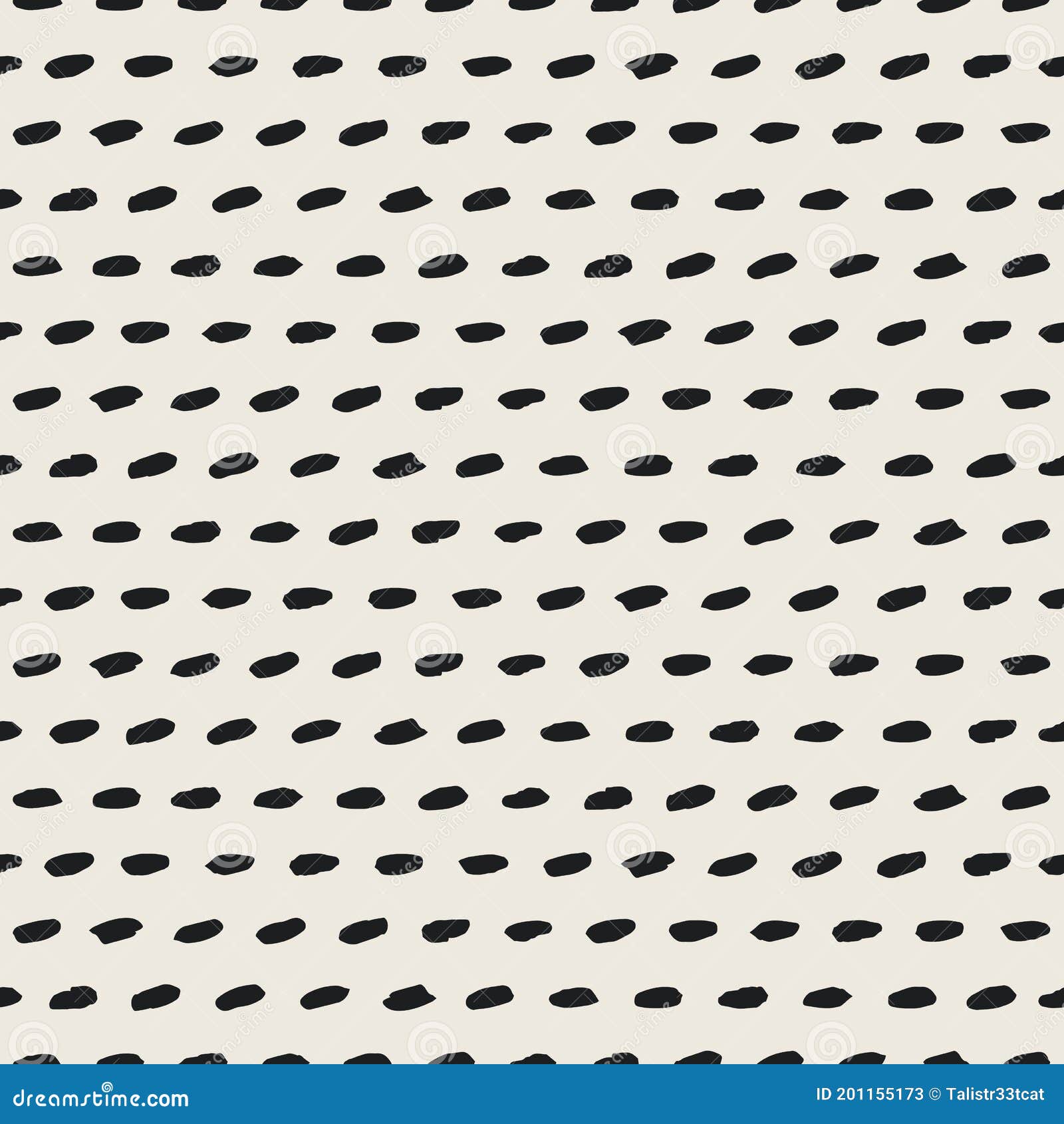 Seamless Pattern Hand Painted with Random Brush Strokes Stock ...