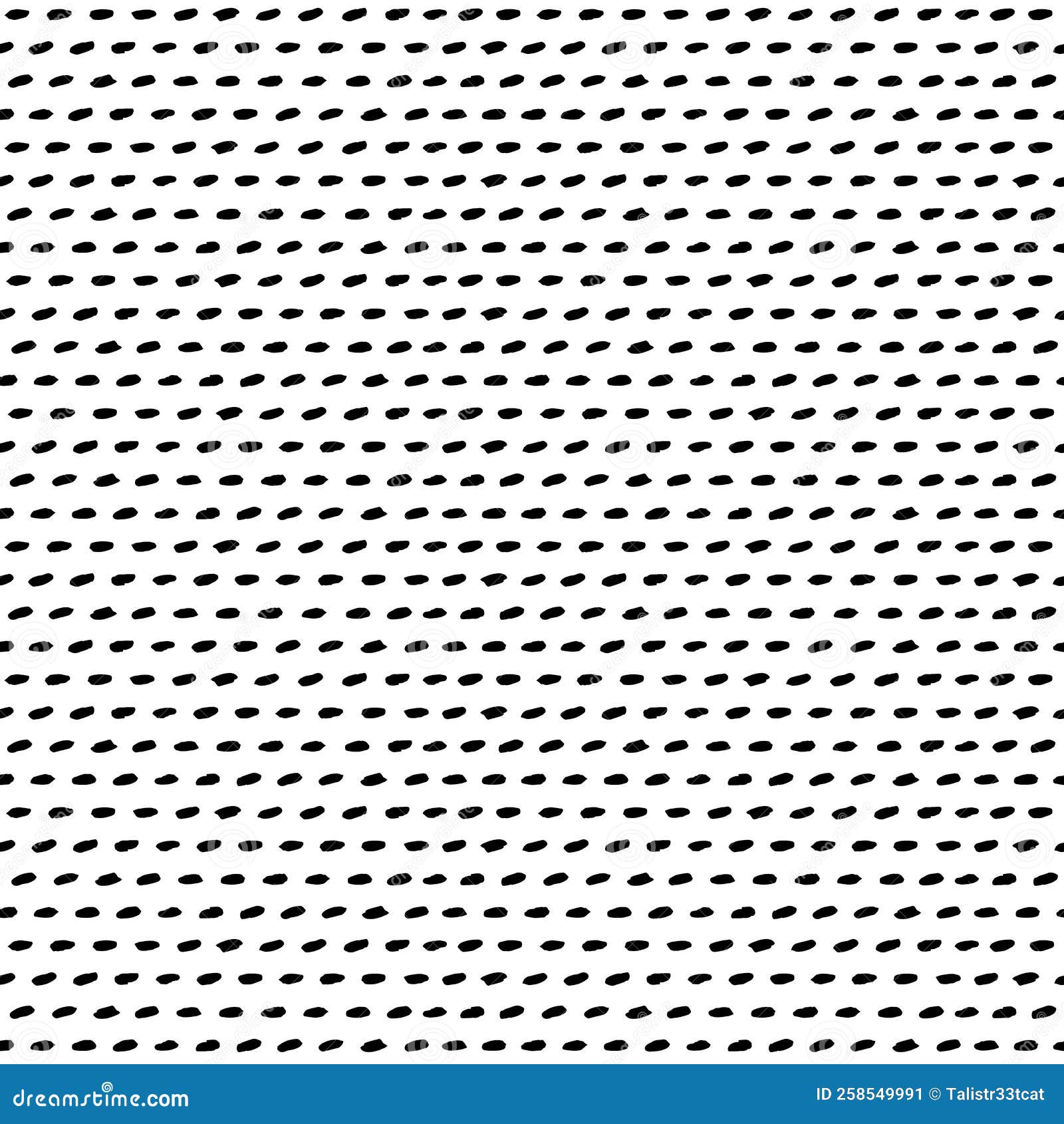 Seamless Pattern Hand Painted with Random Brush Strokes Stock Vector ...