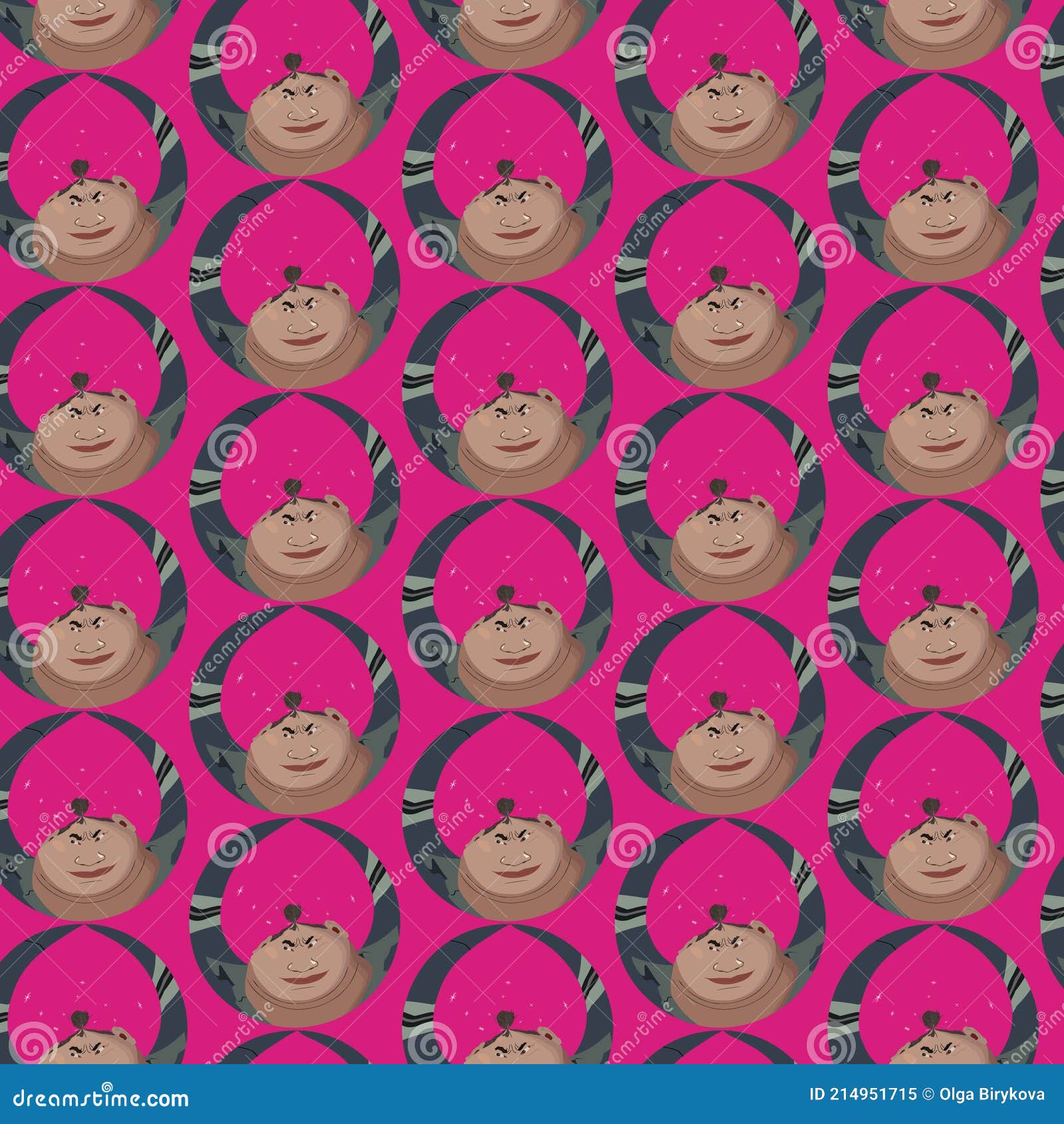 Hero stock illustration. Illustration of head, creative - 214951715