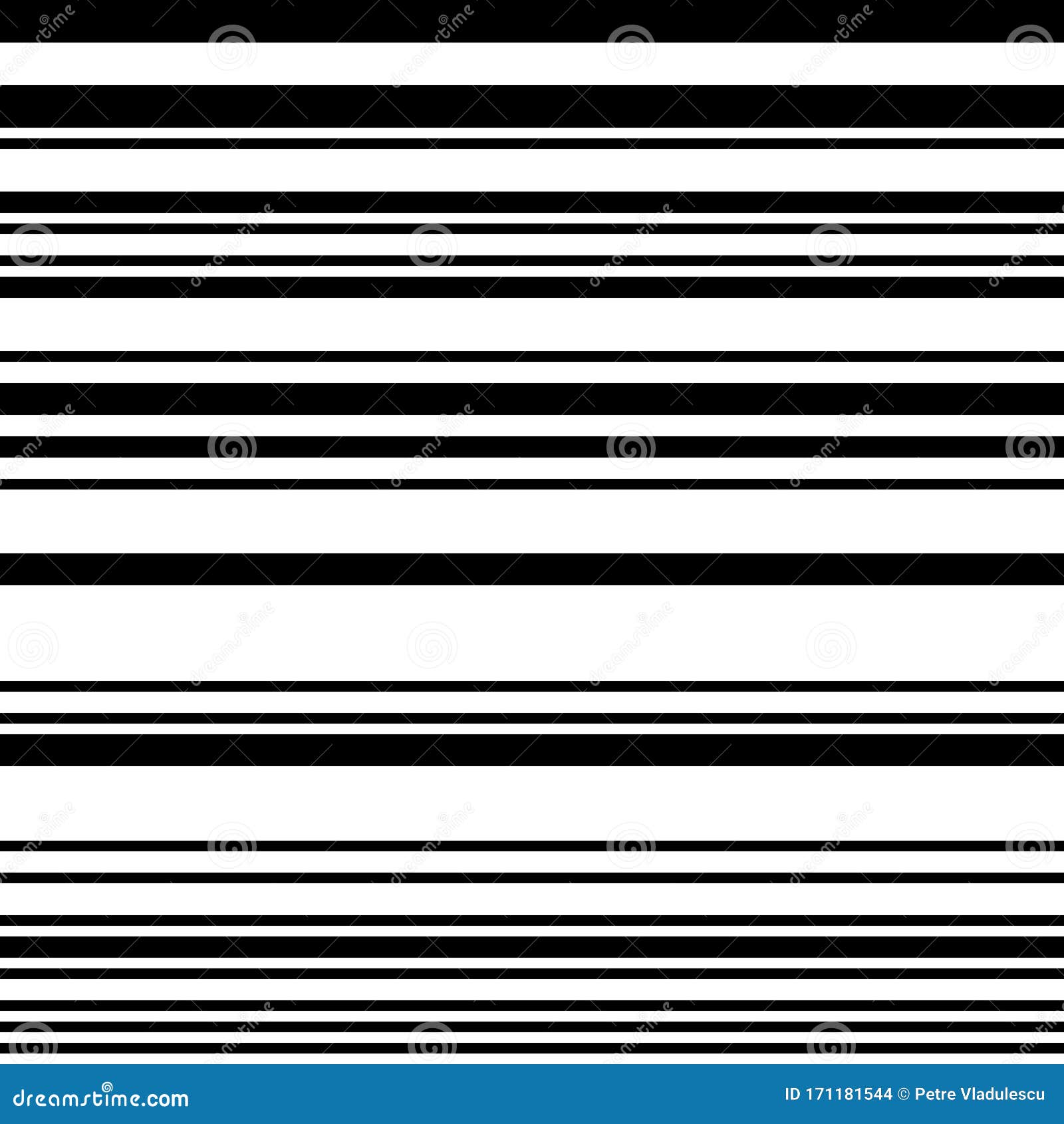 Seamless Pattern with Horizontal Black Lines (8) Stock Vector ...