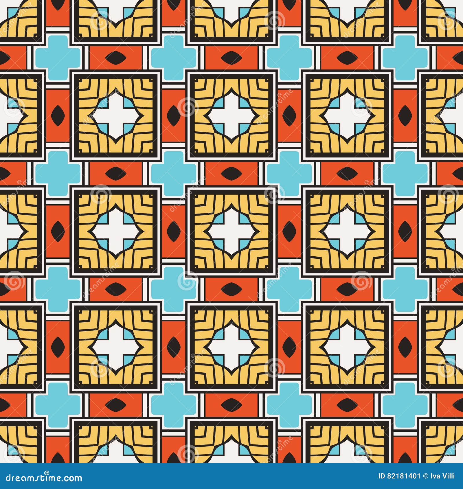 Seamless pattern stock vector. Illustration of yellow - 82181401