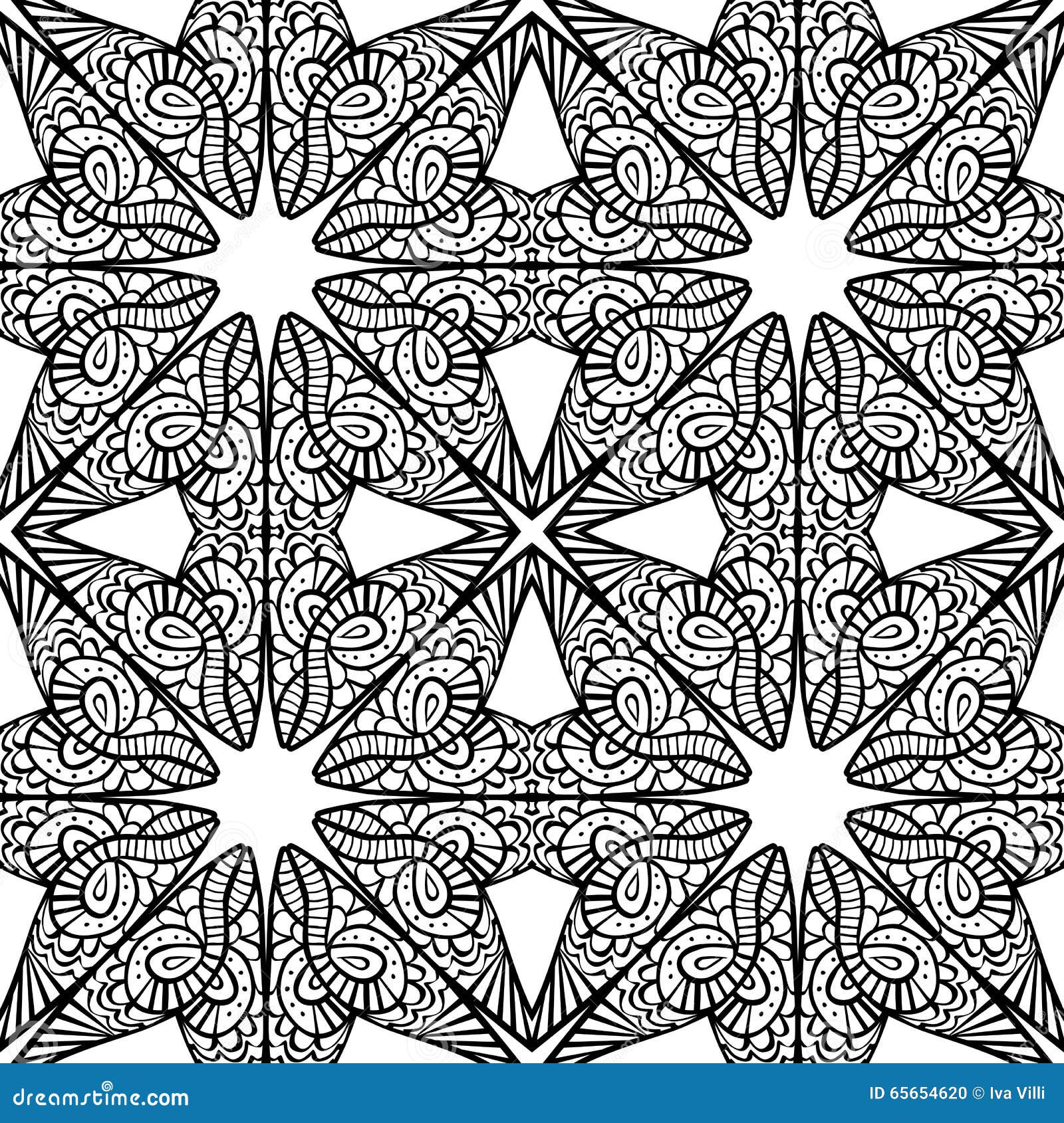 Seamless pattern stock vector. Illustration of layout - 65654620