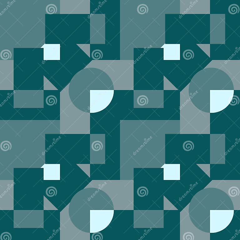 Seamless Pattern, Infinite Texture - Geometric Shapes, Abstract Pattern ...