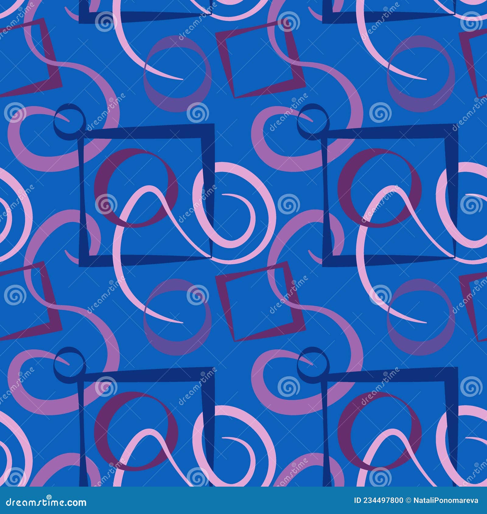 Seamless Pattern, Infinite Texture. Wallpapers, Textiles, Packaging ...