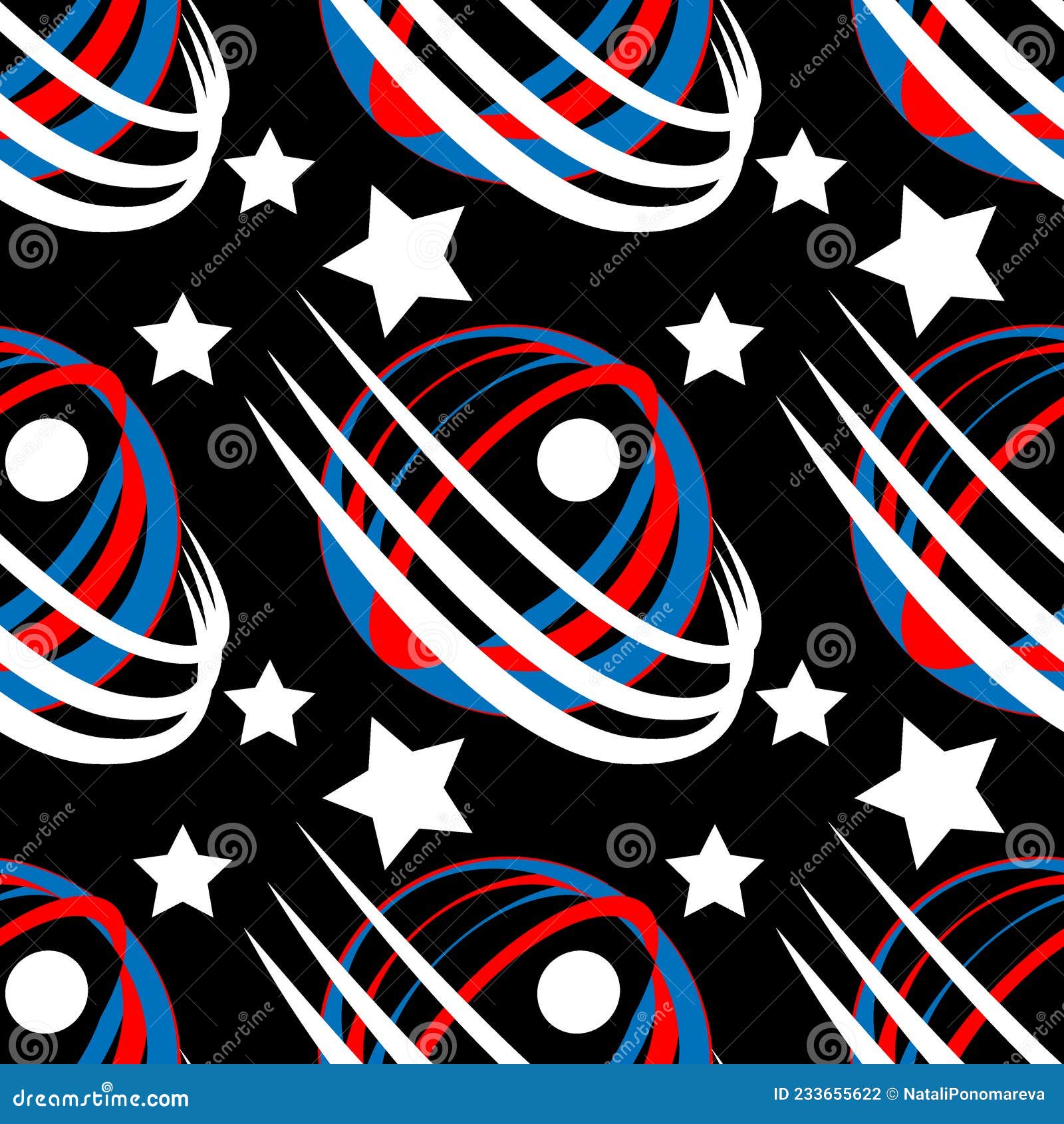 Seamless Pattern, Infinite Texture on a Square Background - Stylized ...