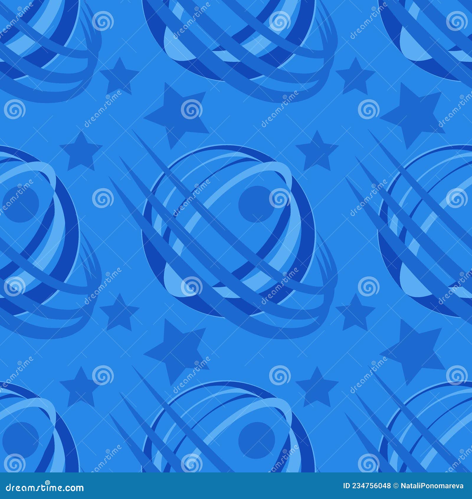 Seamless Pattern, Infinite Texture on a Square Background - Stylized ...