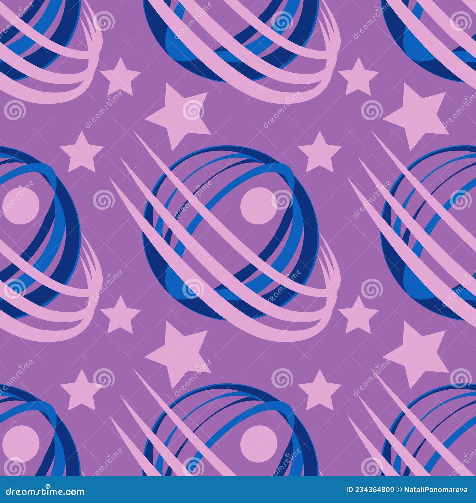 Seamless Pattern, Infinite Texture on a Square Background - Stylized ...