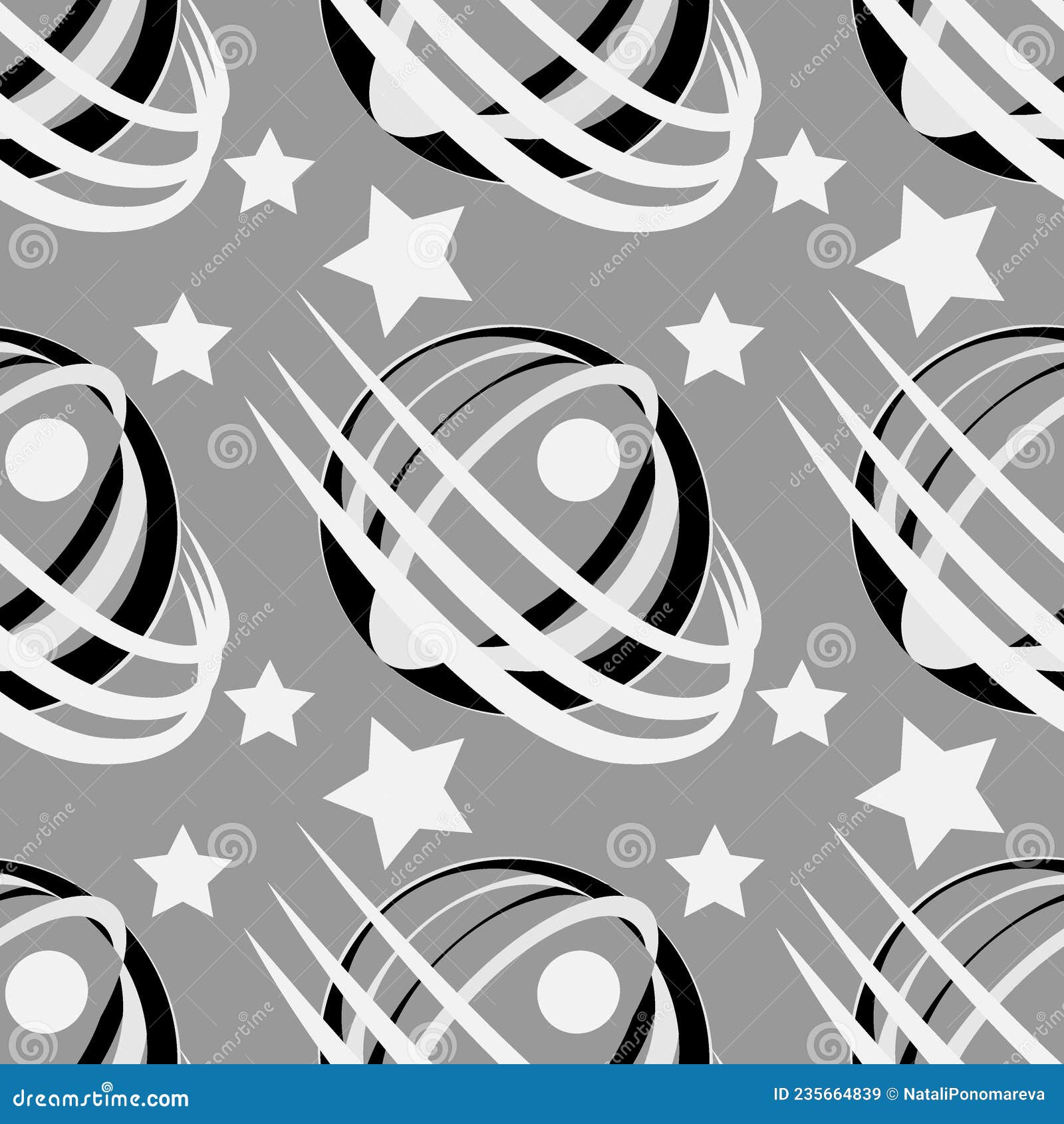 Seamless Pattern, Infinite Texture on a Square Background - Stylized ...