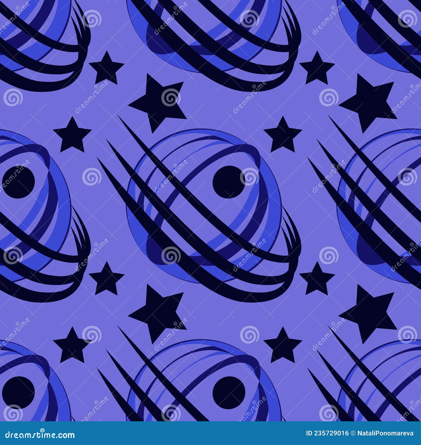 Seamless Pattern, Infinite Texture on a Square Background - Stylized ...