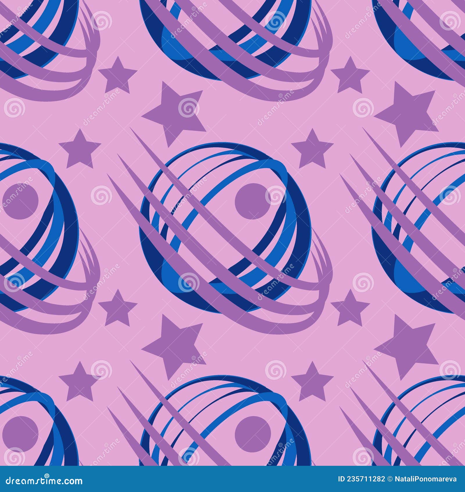 Seamless Pattern, Infinite Texture on a Square Background - Stylized ...