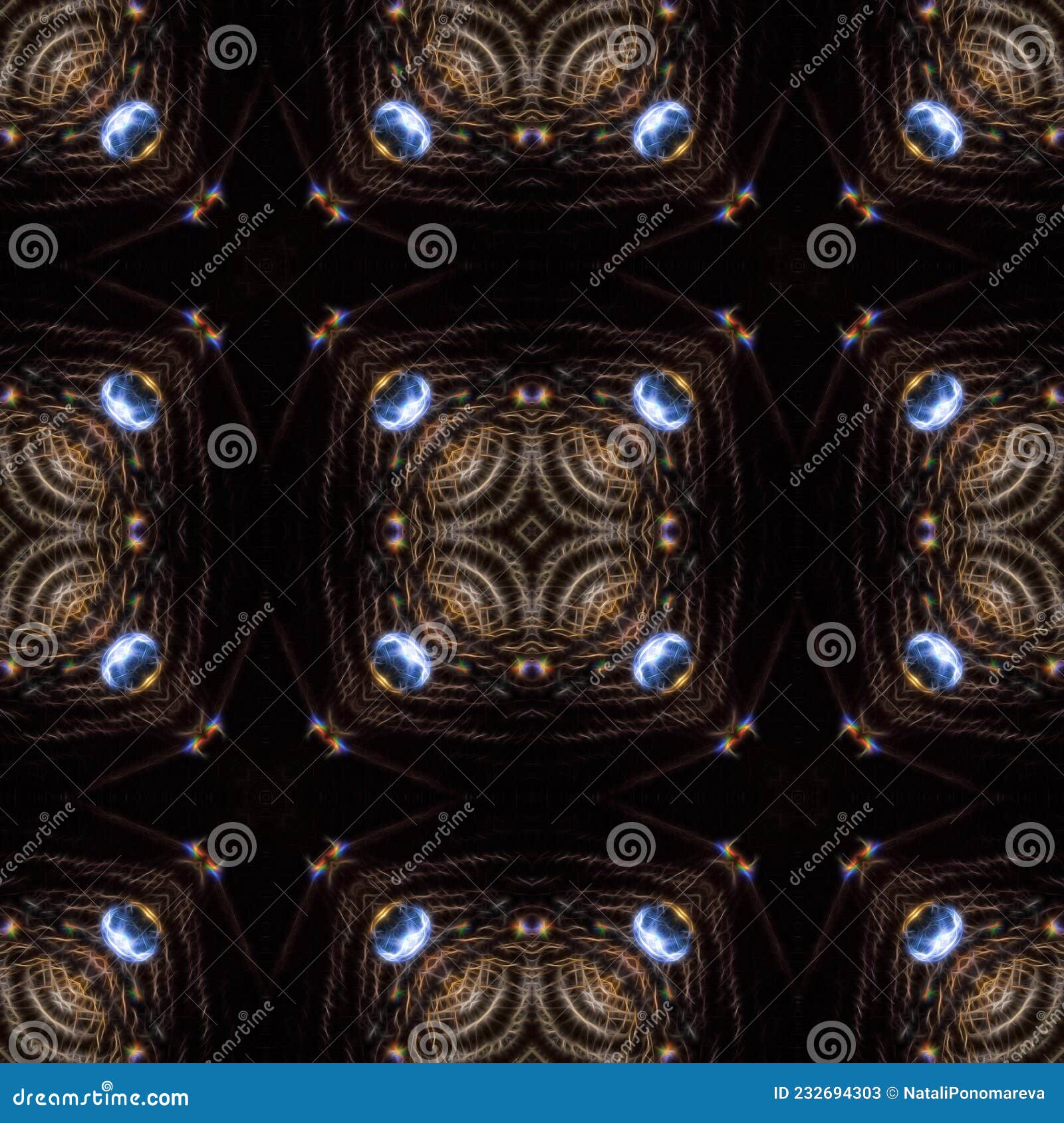 Seamless Pattern, Infinite Texture, Tile, Square - Illustration ...