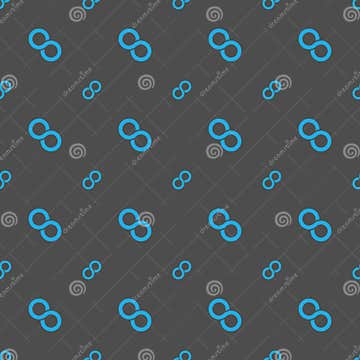 Seamless Pattern of Infinity Symbol Stock Vector - Illustration of ...