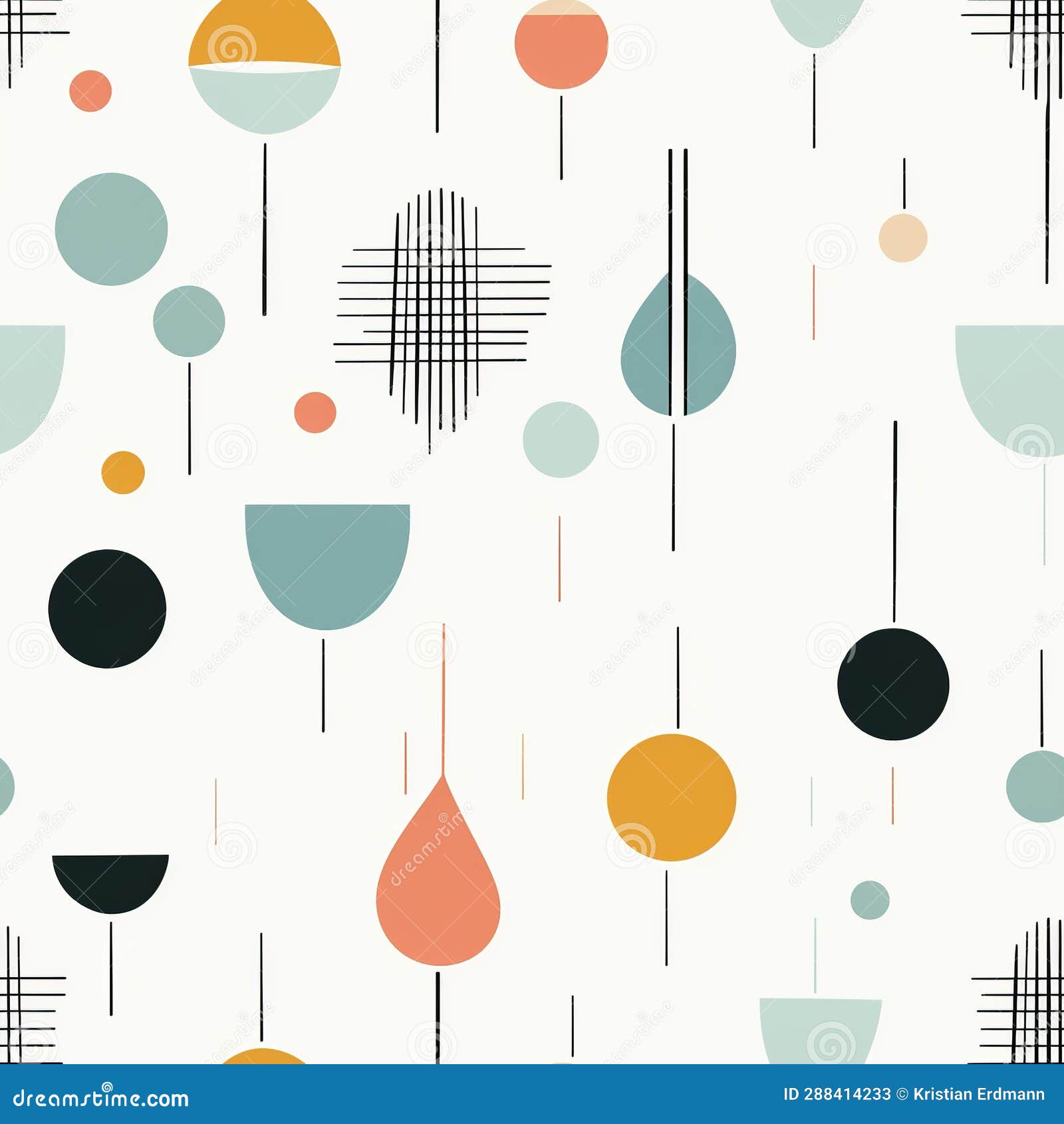 Scandinavian Simplicity: Minimal Pattern Stock Illustration ...