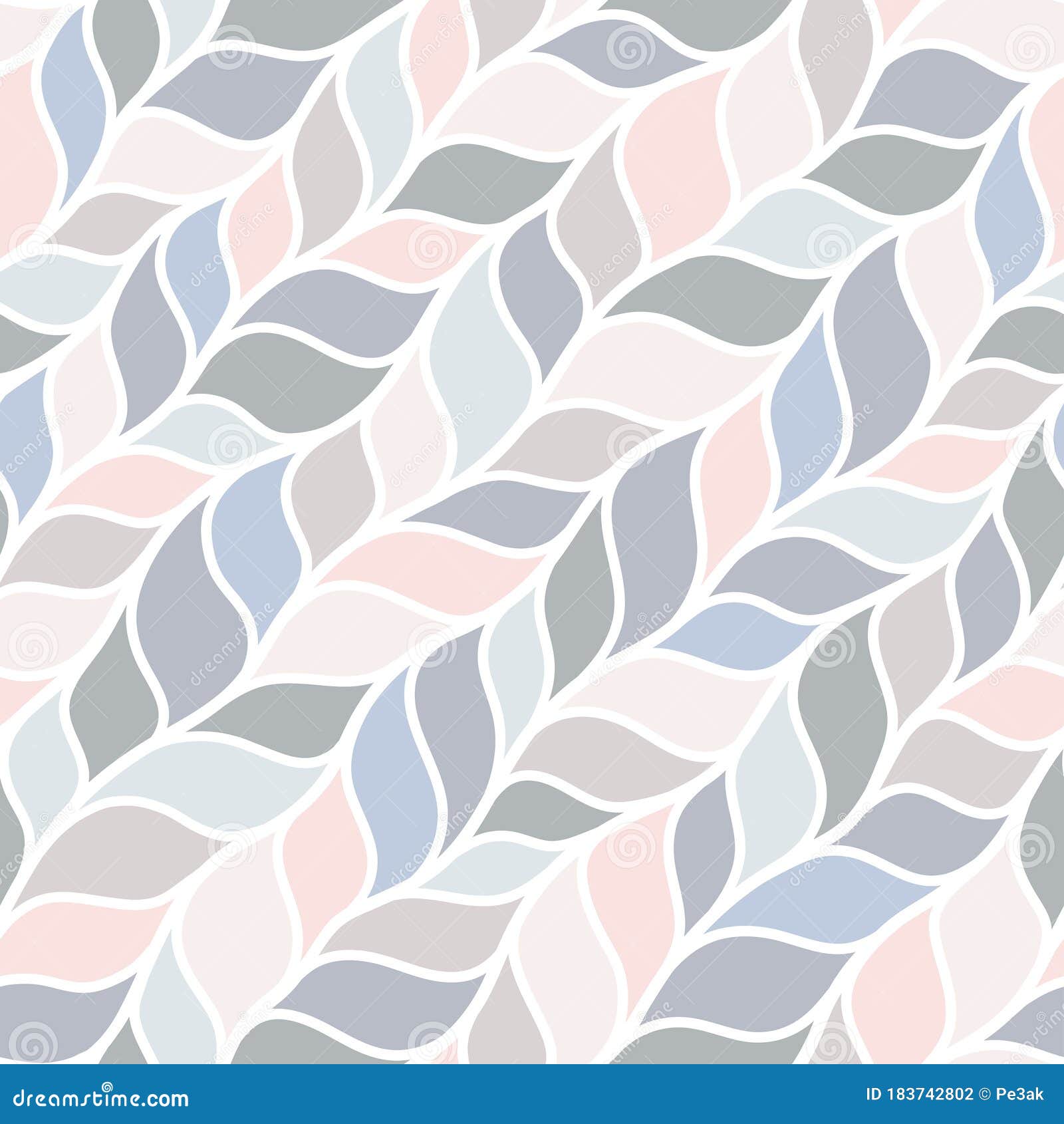 Seamless Pattern with Interweaving of Braids Stock Vector ...