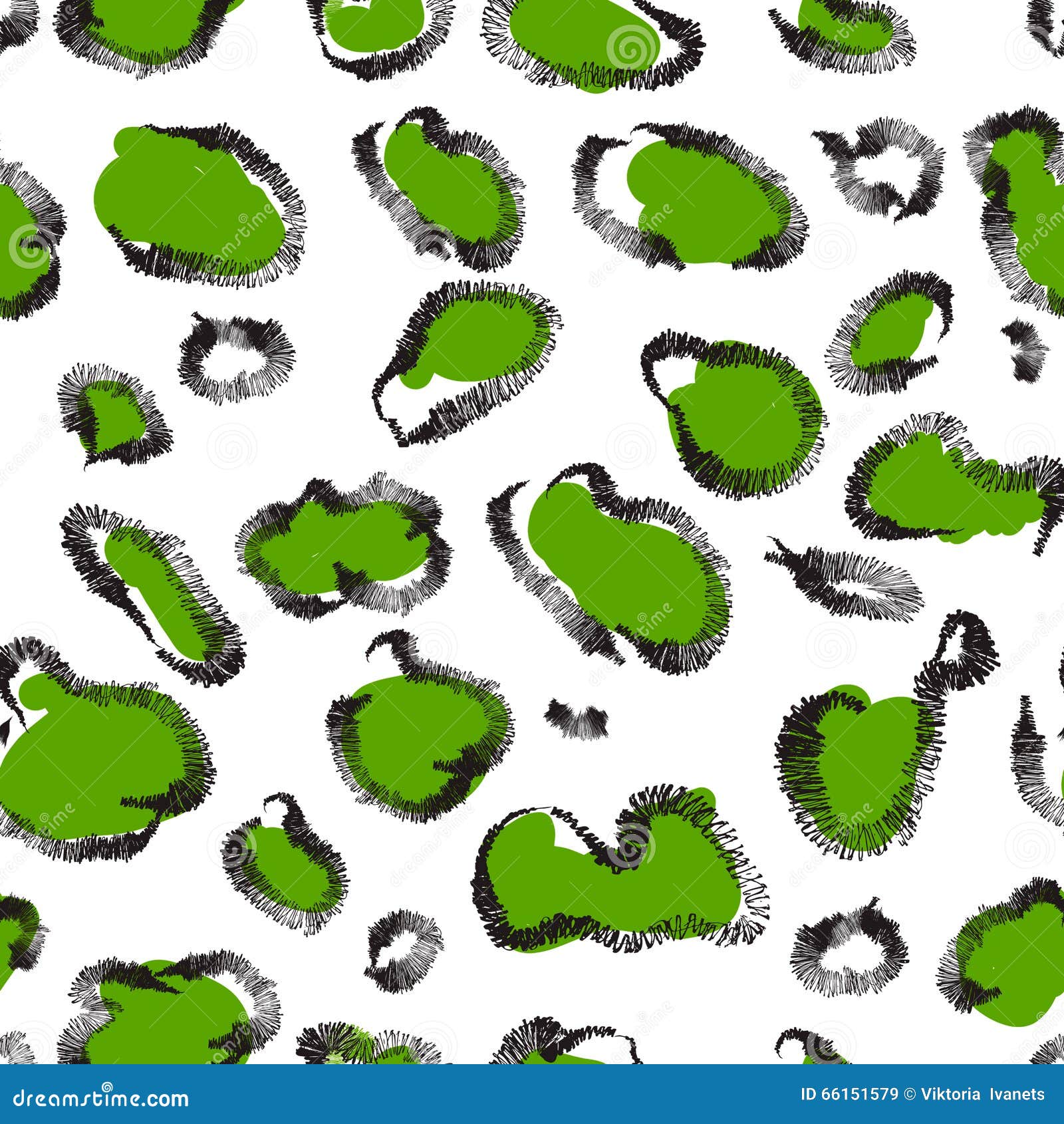 Seamless Pattern of Jaguar Spots. Natural Textures.Seamless Animal ...