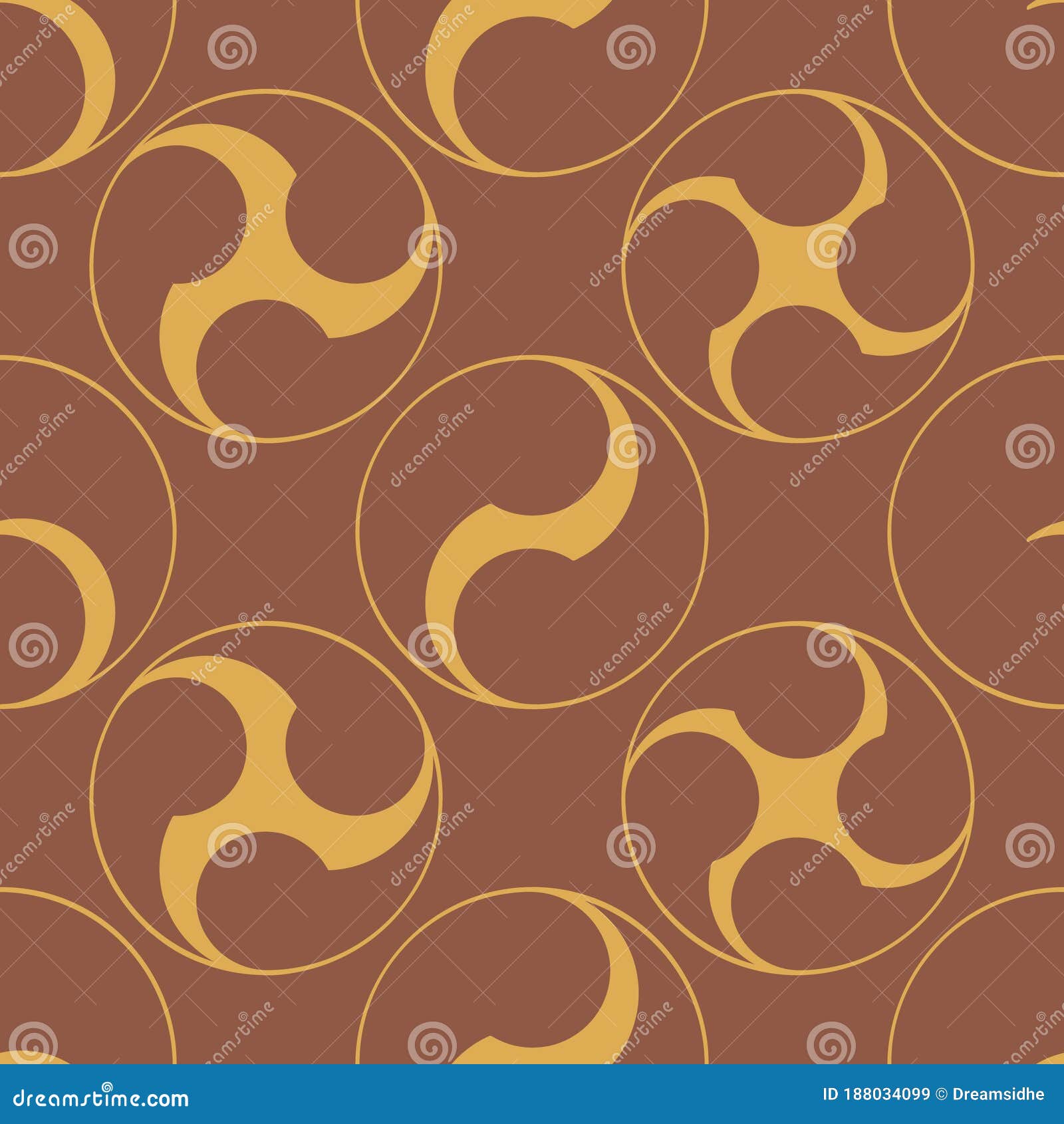 Japanese Tomoe Design, A Swirl Symbol And Widespread Motif Cartoon ...