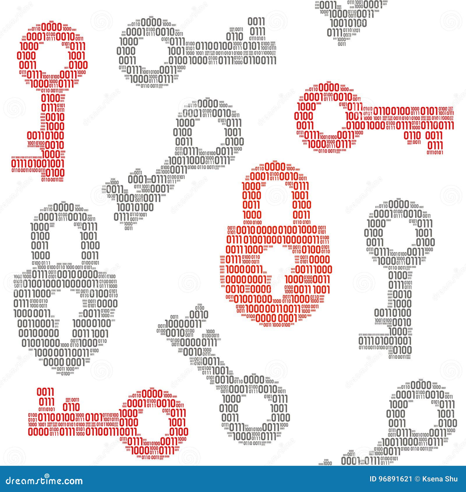 Symbols Keys Filled Binary Symbols Clipart And Illustrations