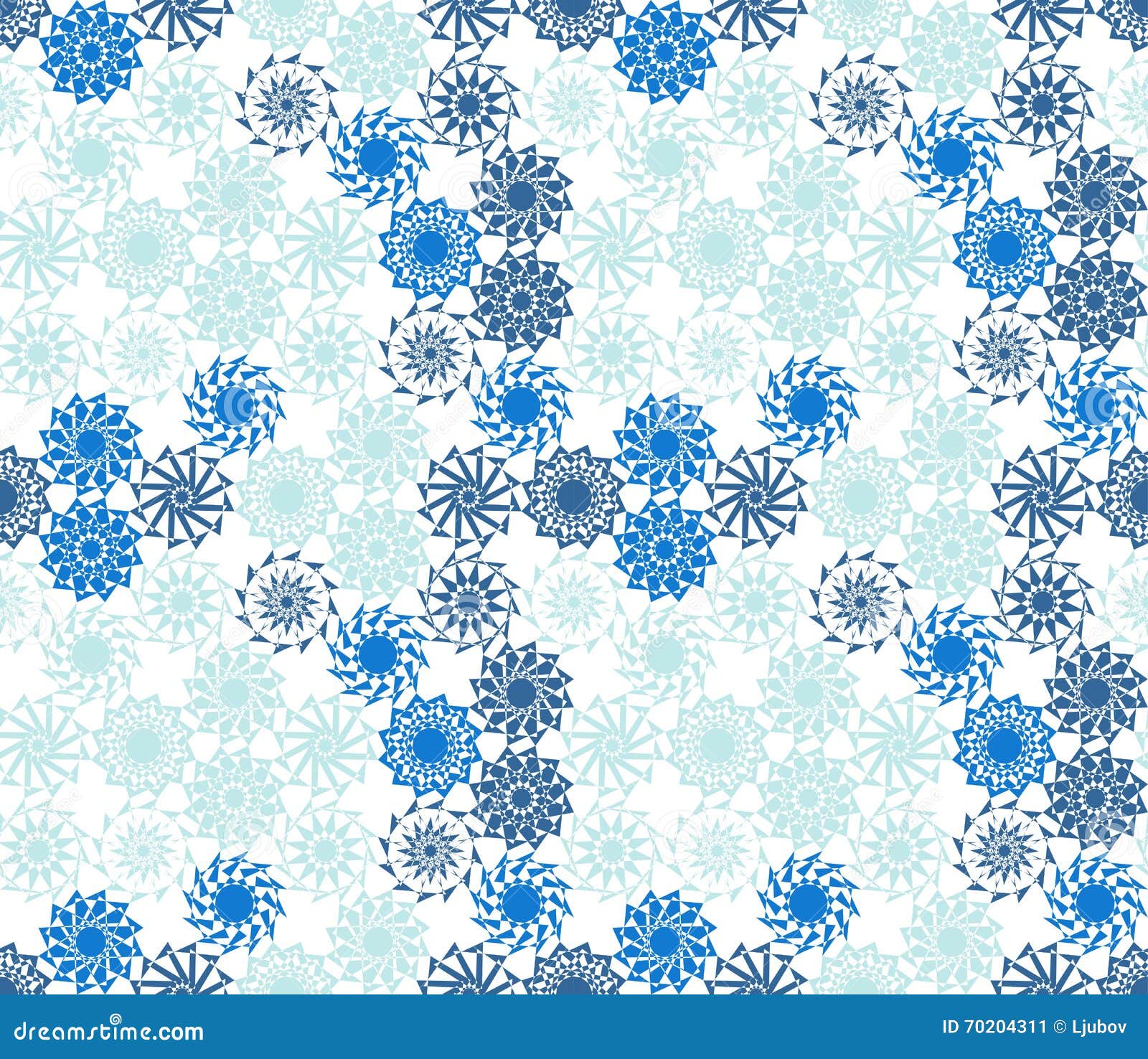 Seamless Pattern with Lace of Snowflakes. Stock Vector - Illustration ...