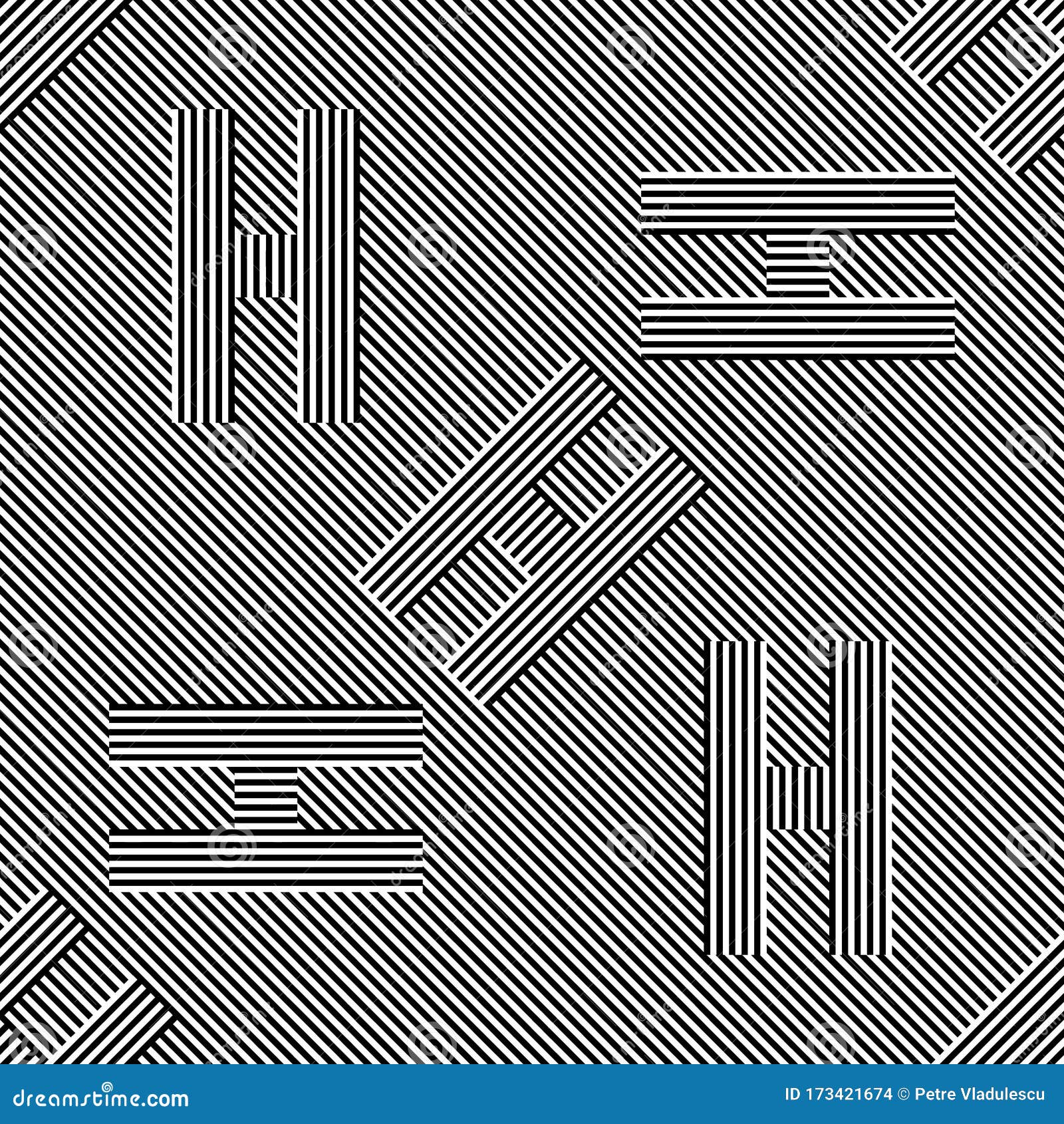 Seamless Pattern with Letter H(texture 7), Modern Stylish Image. Stock ...