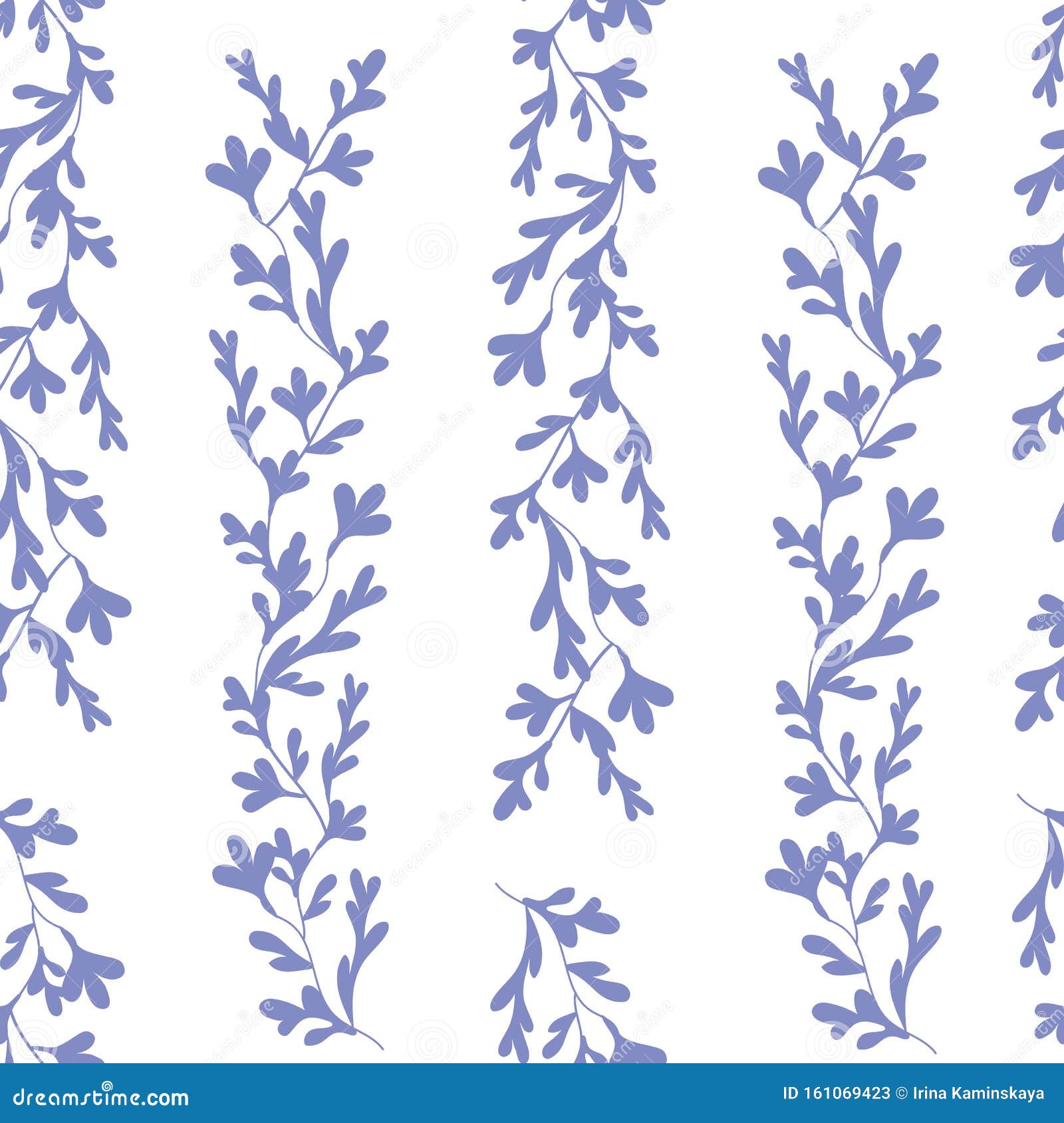 Seamless Pattern. Light Ornament from Leaves on a White Background ...