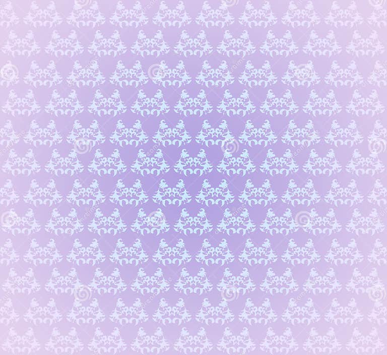Seamless Pattern Light Purple Drawings Stock Illustration ...