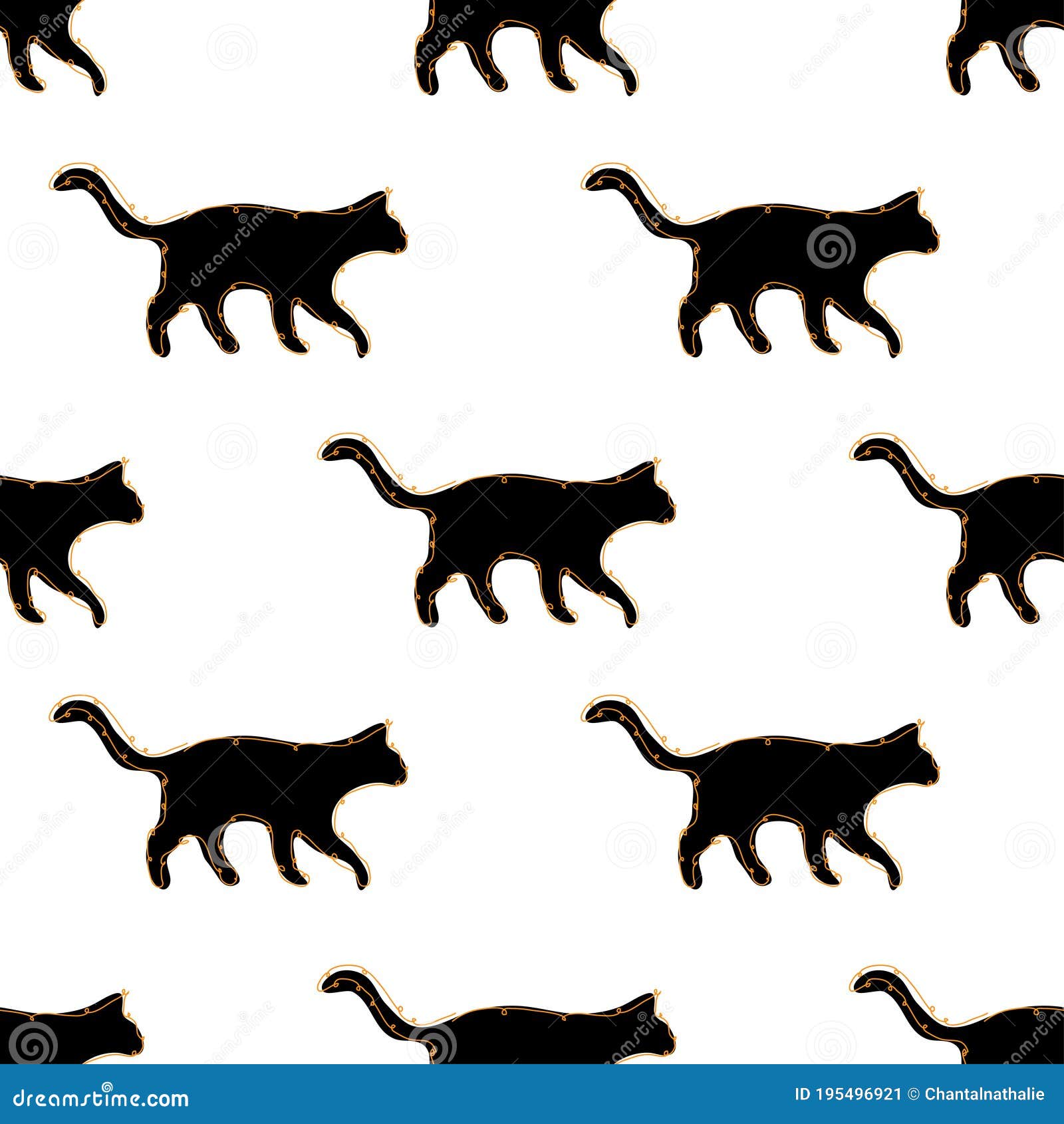 Seamless pattern line art stock vector. Illustration of manufacturing ...