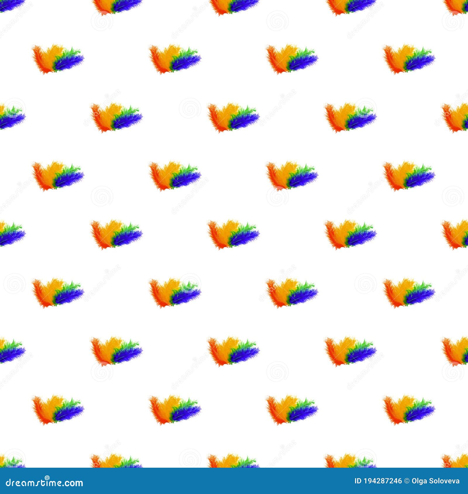 Lined Art Rainbow Flow Cartoon Vector | CartoonDealer.com #6836401