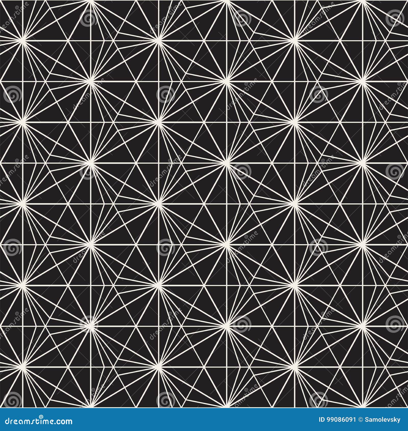 Seamless Pattern with Lines Lattice. Vector Abstract Background. Stylish Cell Structure Stock ...