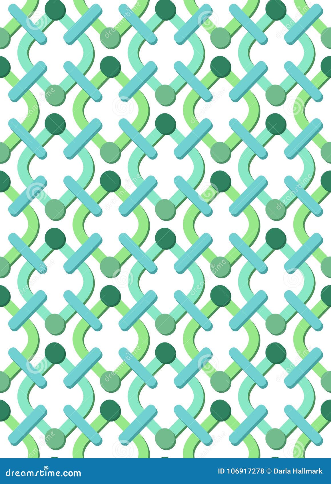 Chain Wallpaper Abstract Diamonds Stock Vector - Illustration of aqua ...