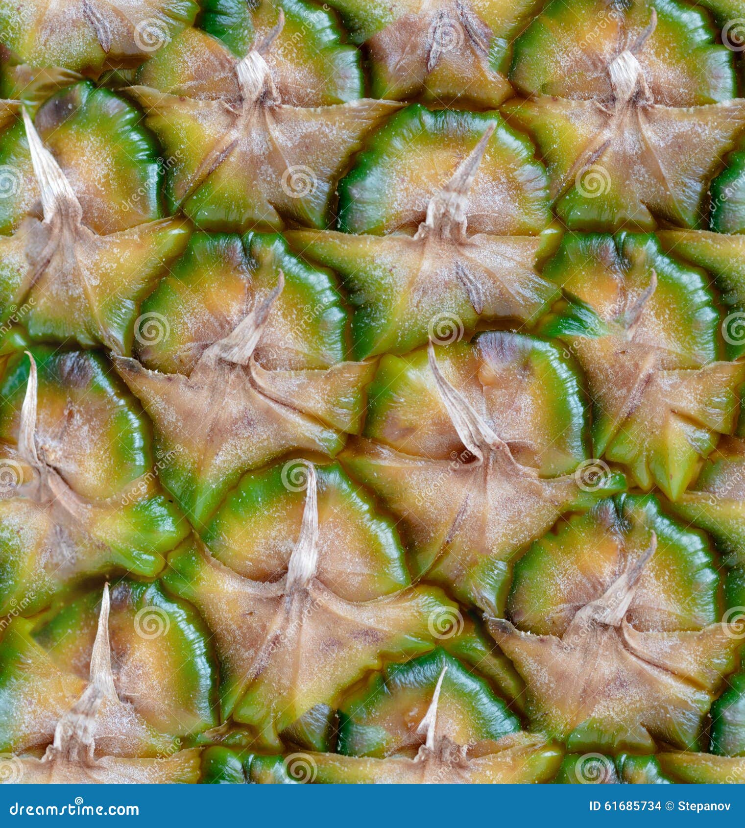 Seamless Pattern Made from Colorful Pineapple Stock Photo - Image of ...