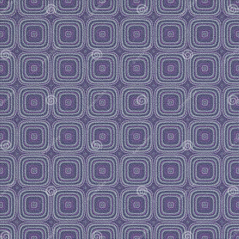 Seamless Pattern Made of Concentric Rounded Rectangular Shapes, with ...