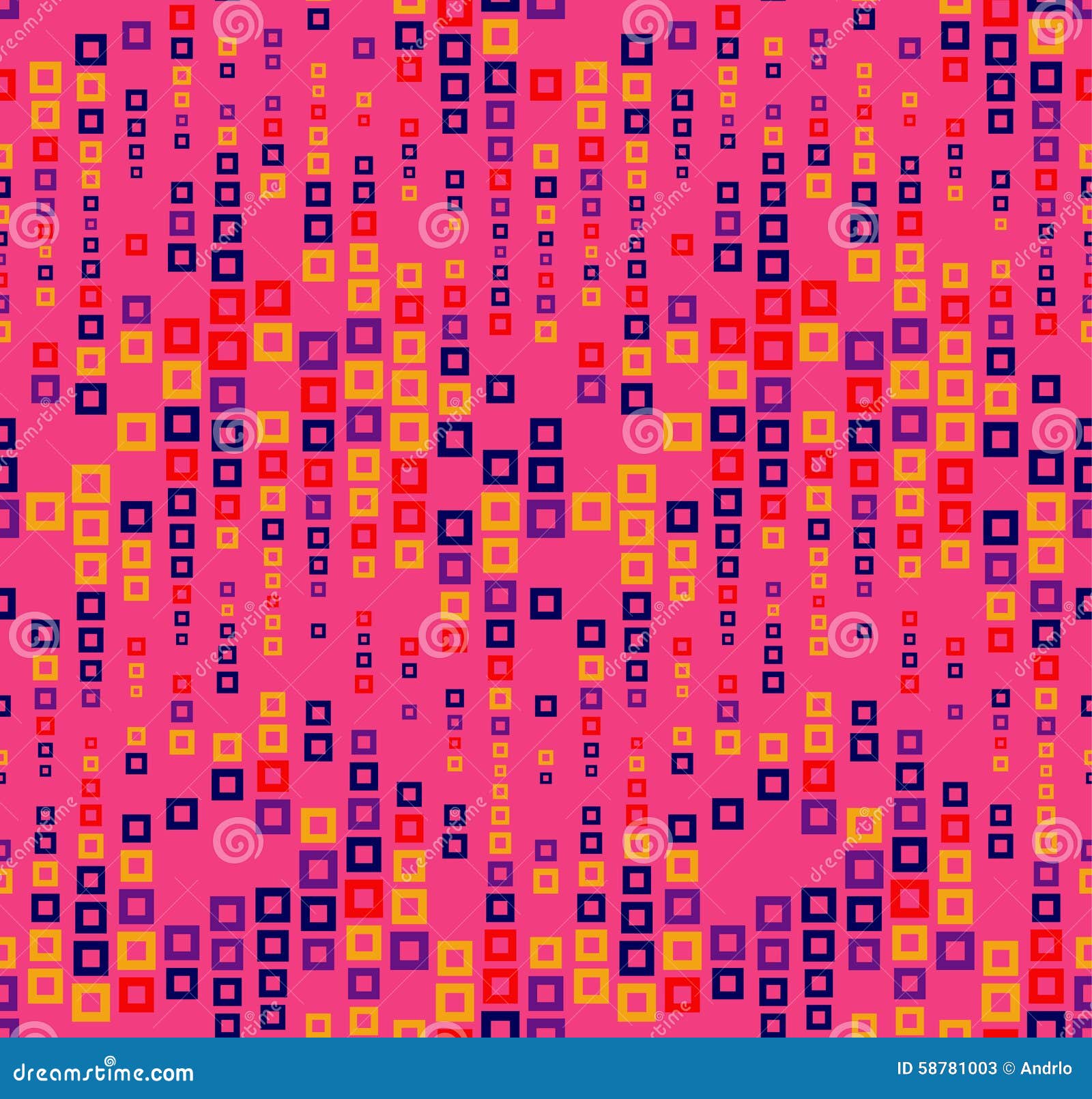 Seamless Pattern on Magenta Background. Has the Shape of a Wave ...