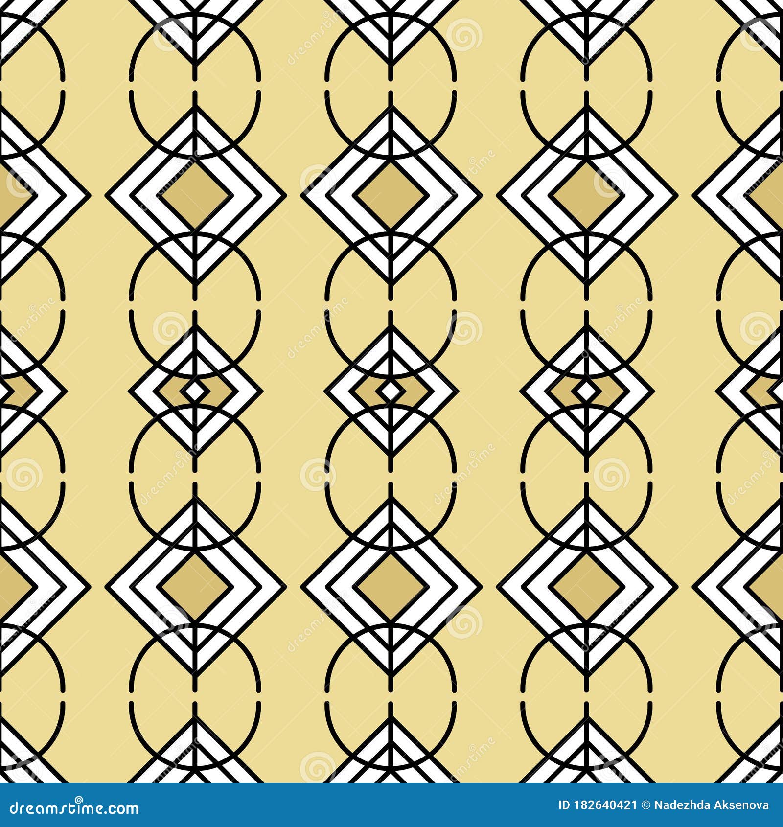 Seamless Pattern with Magical Runic Symbols. Sacred Geometry. Symbols ...