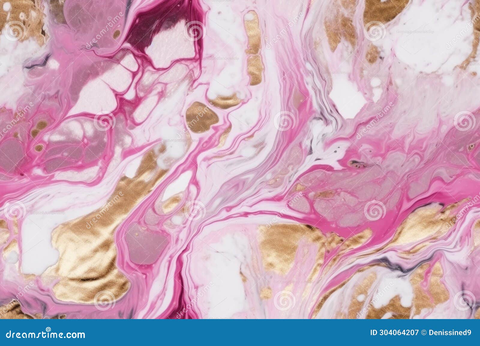 Seamless Pattern with Marble. Decorative Acrylic Paint Pouring Rock ...