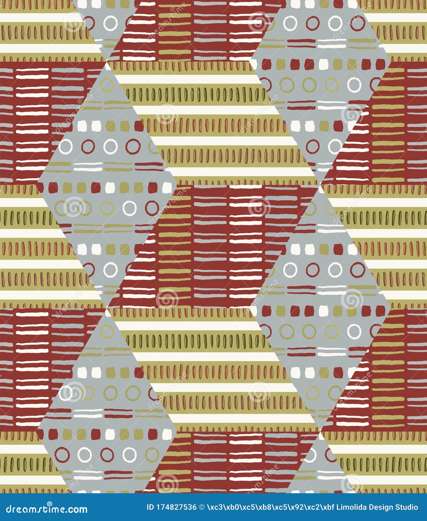 Seamless Pattern. Modern Geometric Patchwork Polygon Quilt. Repeating ...