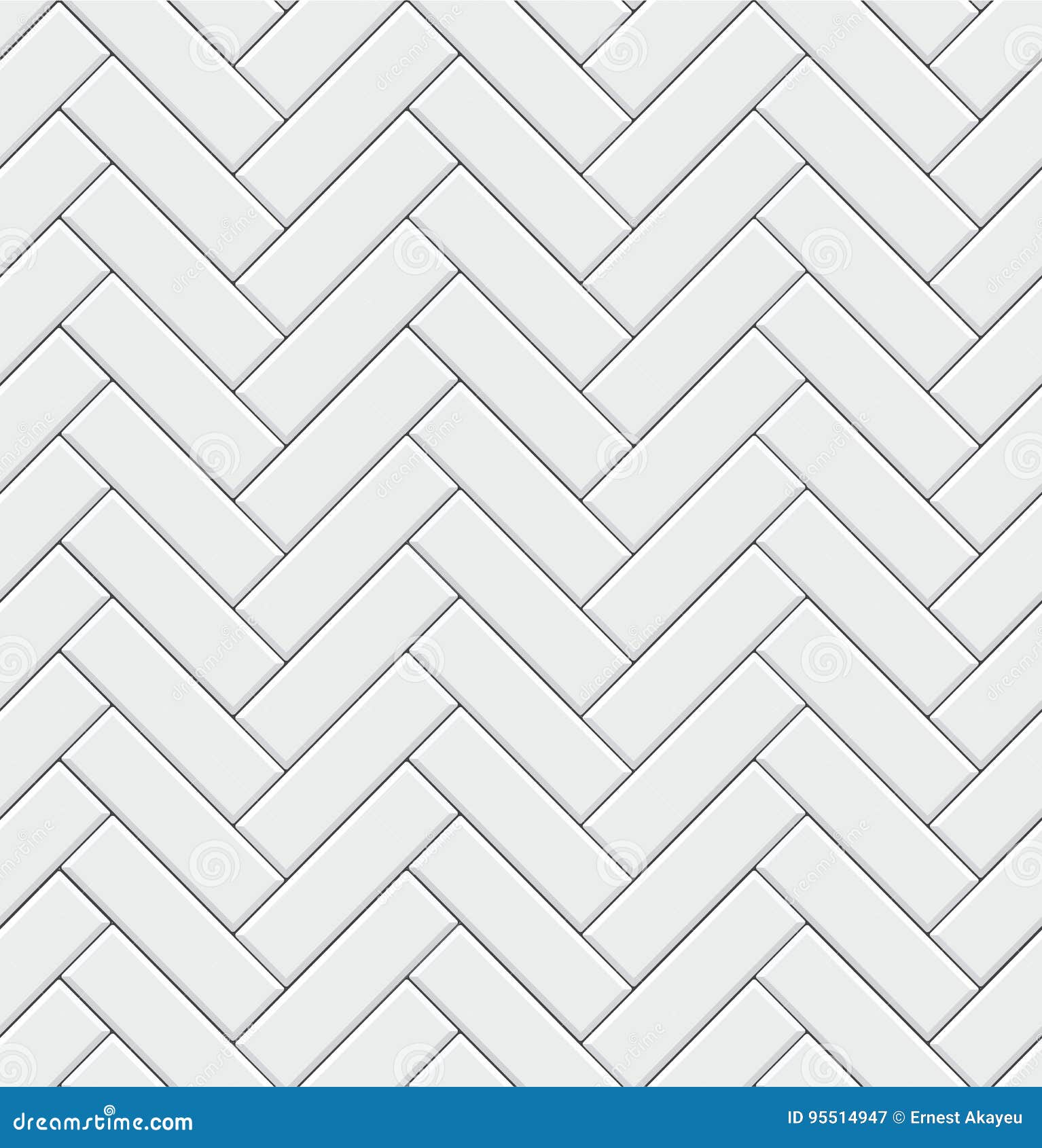 Seamless Pattern with Modern Rectangular Herringbone White Tiles ... Seamless Pattern with Modern Rectangular Herringbone White Tiles ...