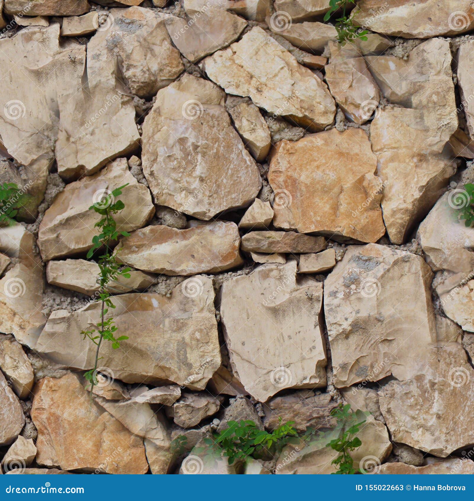 Seamless Pattern of Modern Style Design Decorative Real Stone Wall ...