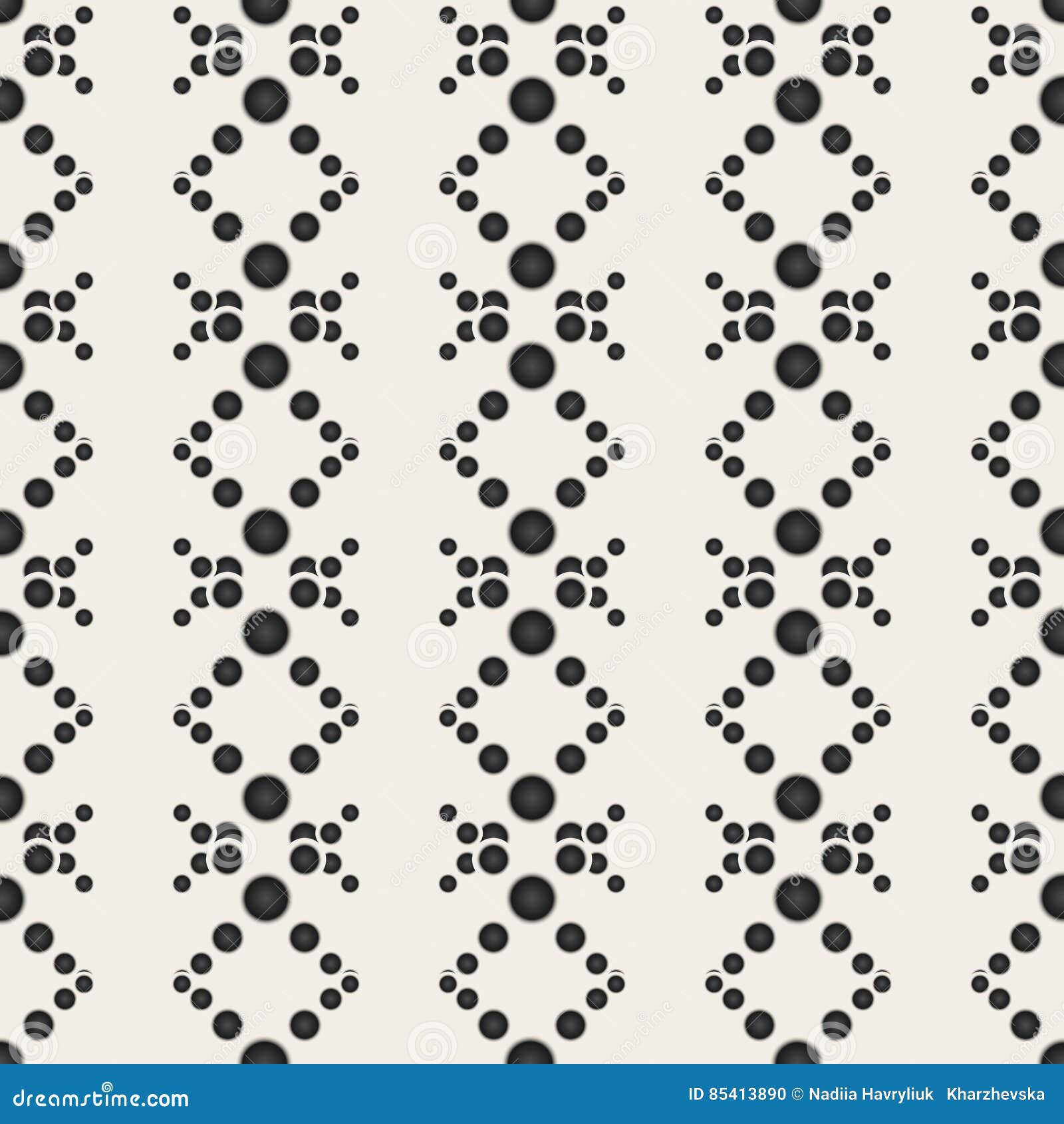 Seamless Pattern. Modern Stylish Texture. Repeating Circles. Stock ...