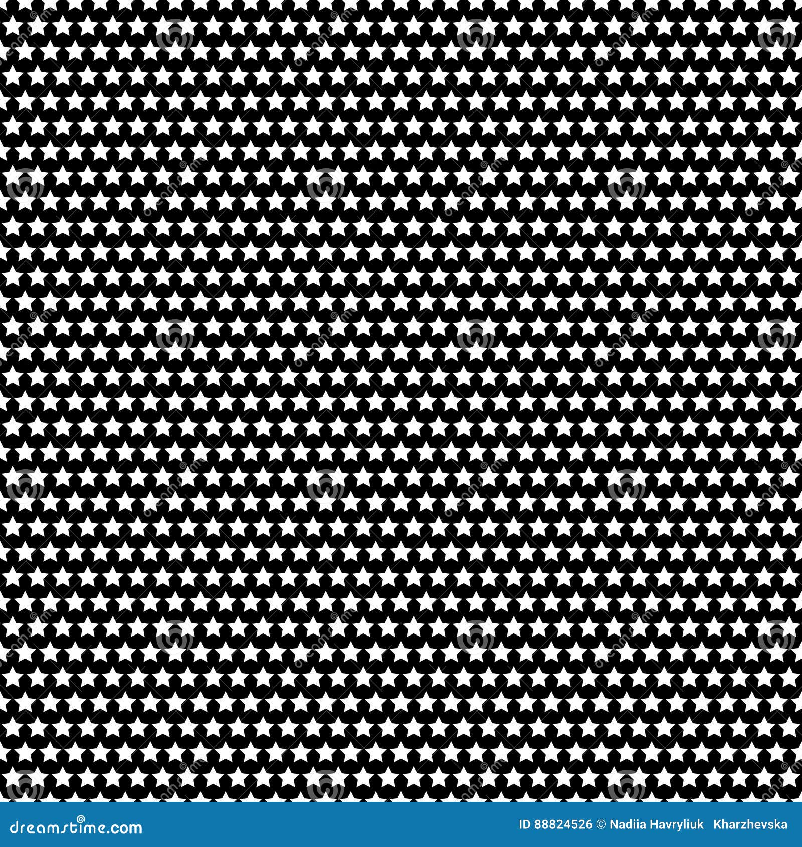 Seamless Pattern. Modern Stylish Texture. Repeating Stars. Stock Vector ...