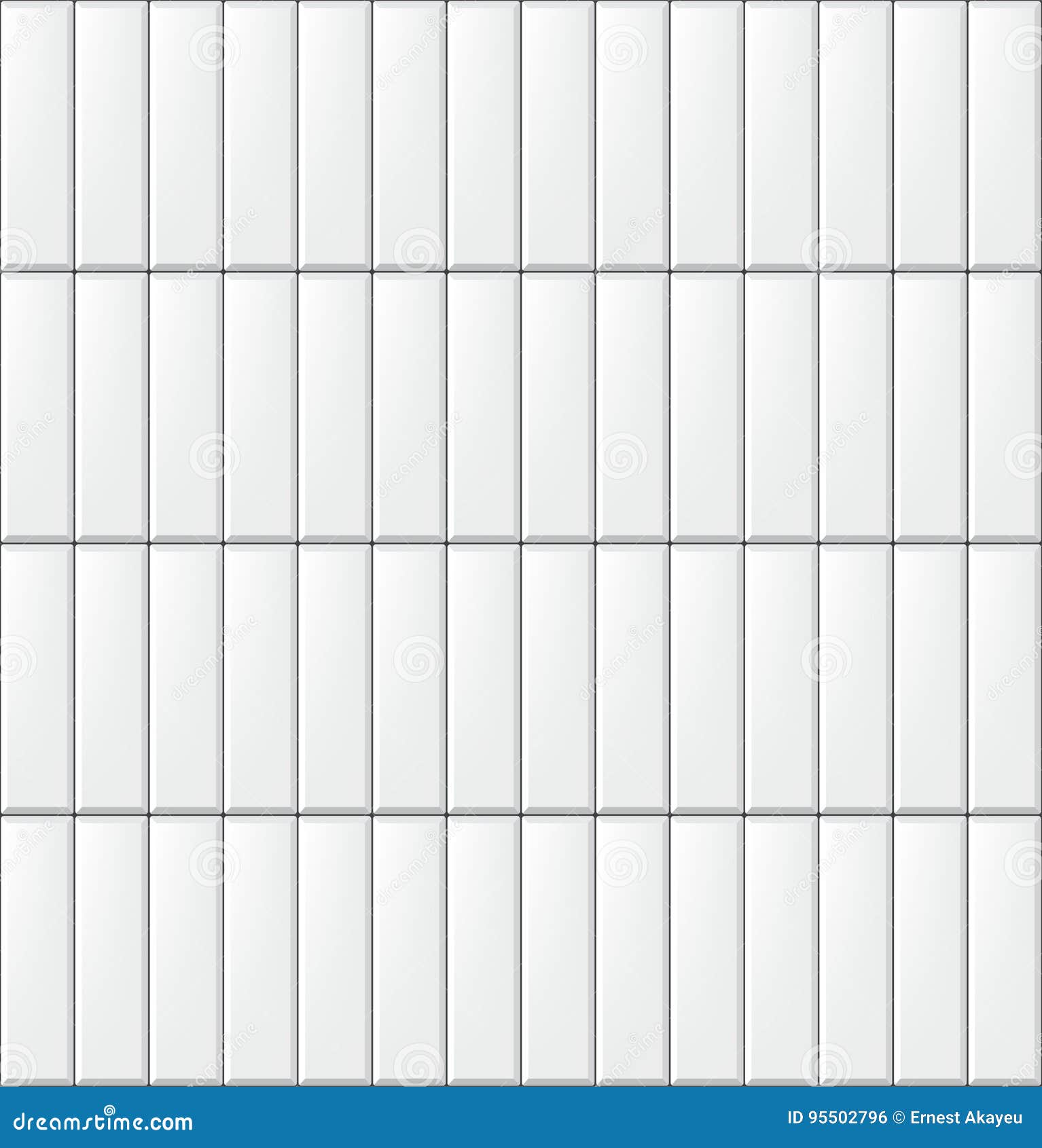 Seamless Pattern with Modern Vertical Rectangular White Tiles ... Seamless Pattern with Modern Vertical Rectangular White Tiles ...