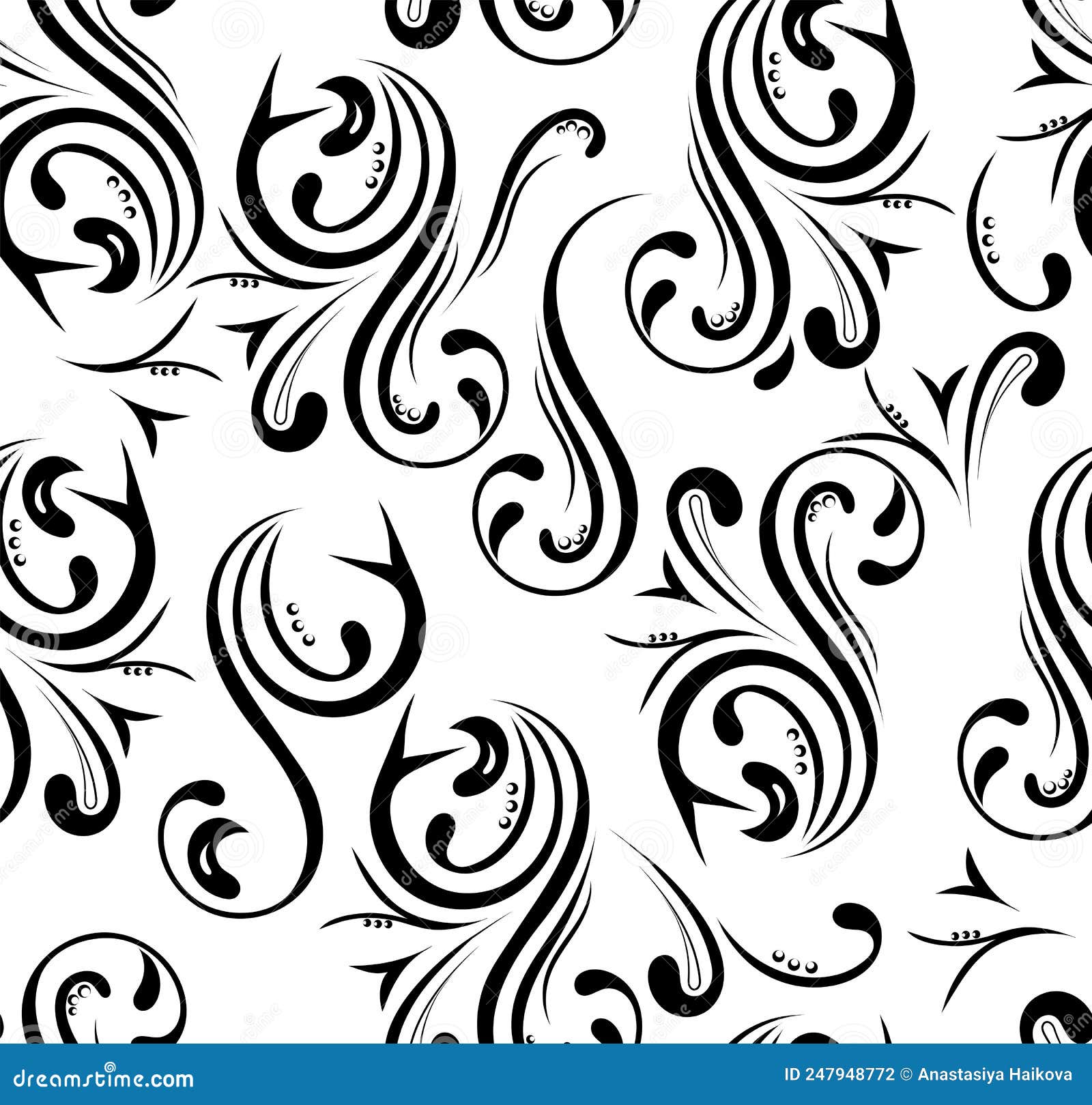 Seamless Pattern of Monograms, Element for Textiles, Paper, Interior ...