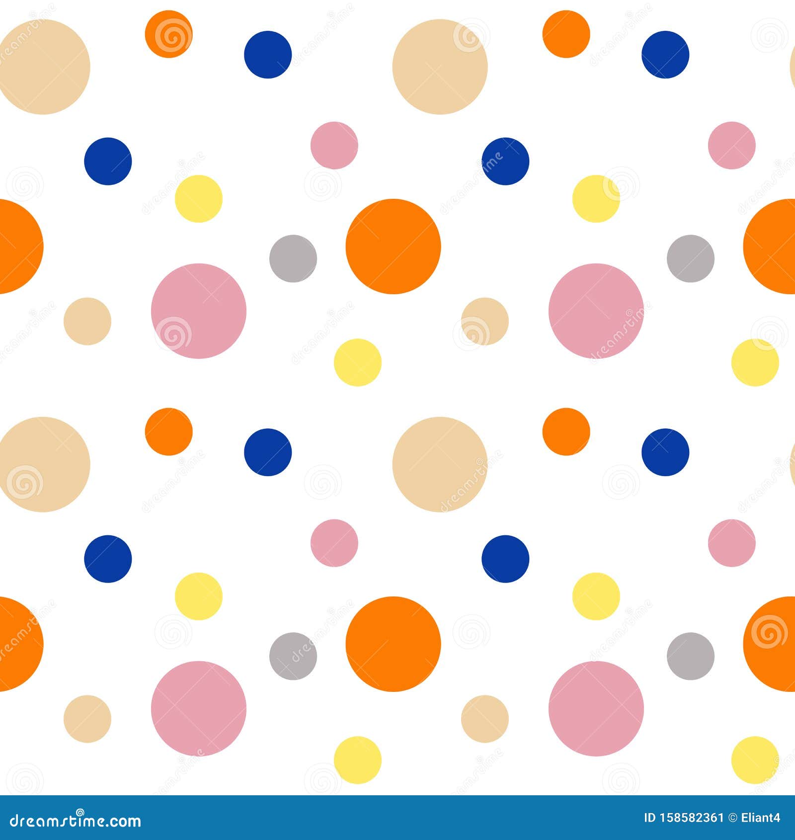 Seamless Background of Colored Circles. Stock Vector - Illustration of ... Seamless Background of Colored Circles. Stock Vector - Illustration of ...