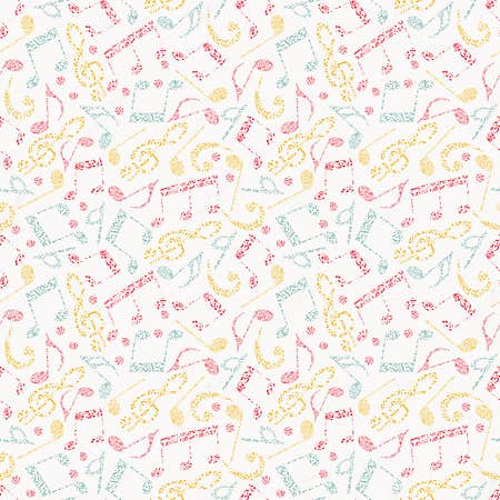 Seamless pattern of music stock vector. Illustration of creative - 98937162