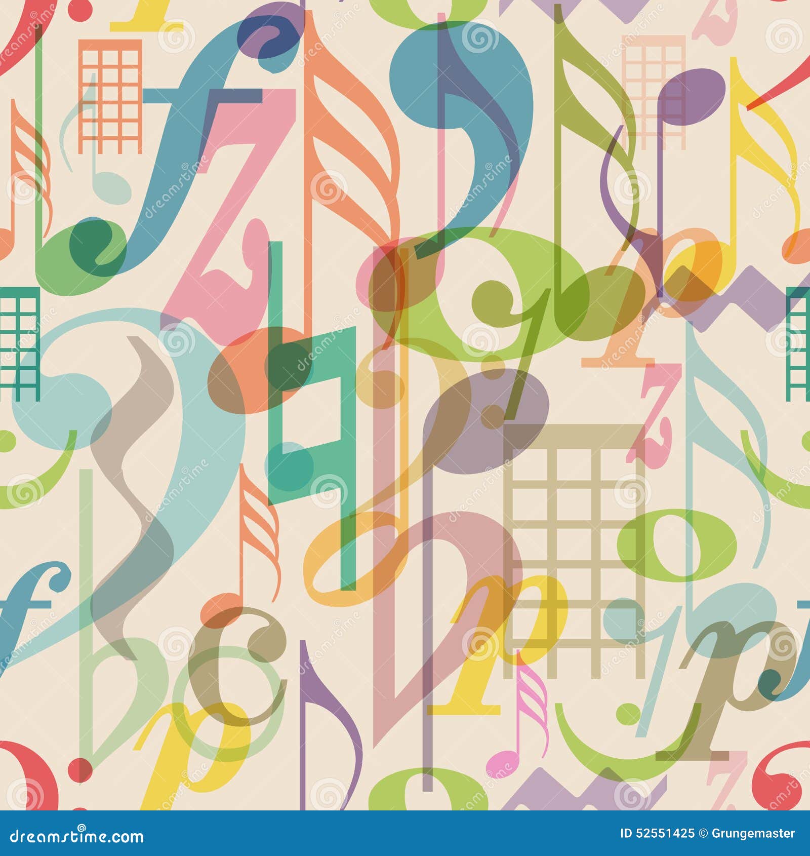 Set Of Musical Symbols , Elements Of Musical Symbols, Icons And ...